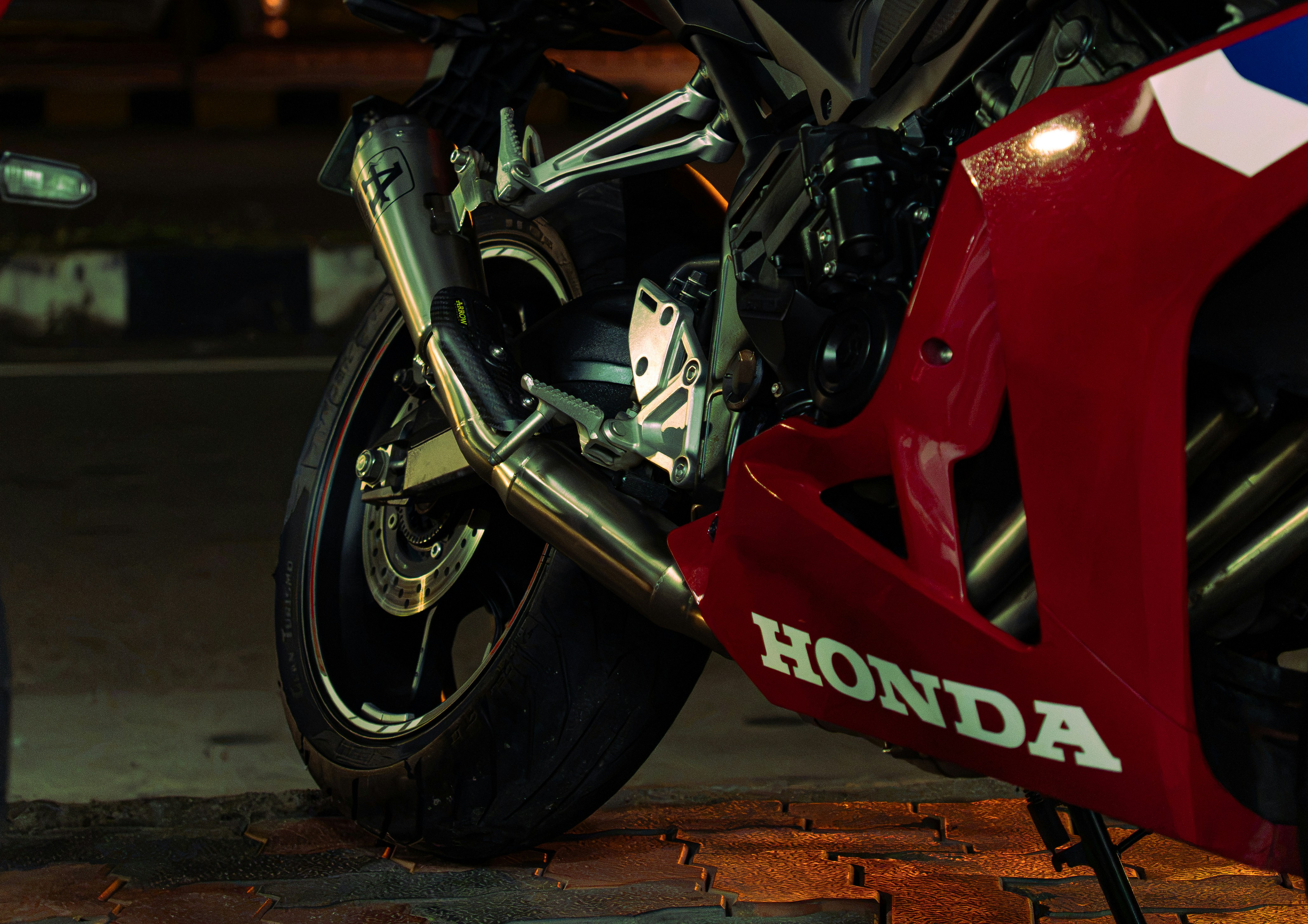 Low-Alight Red Steel: Honda Power and Precision