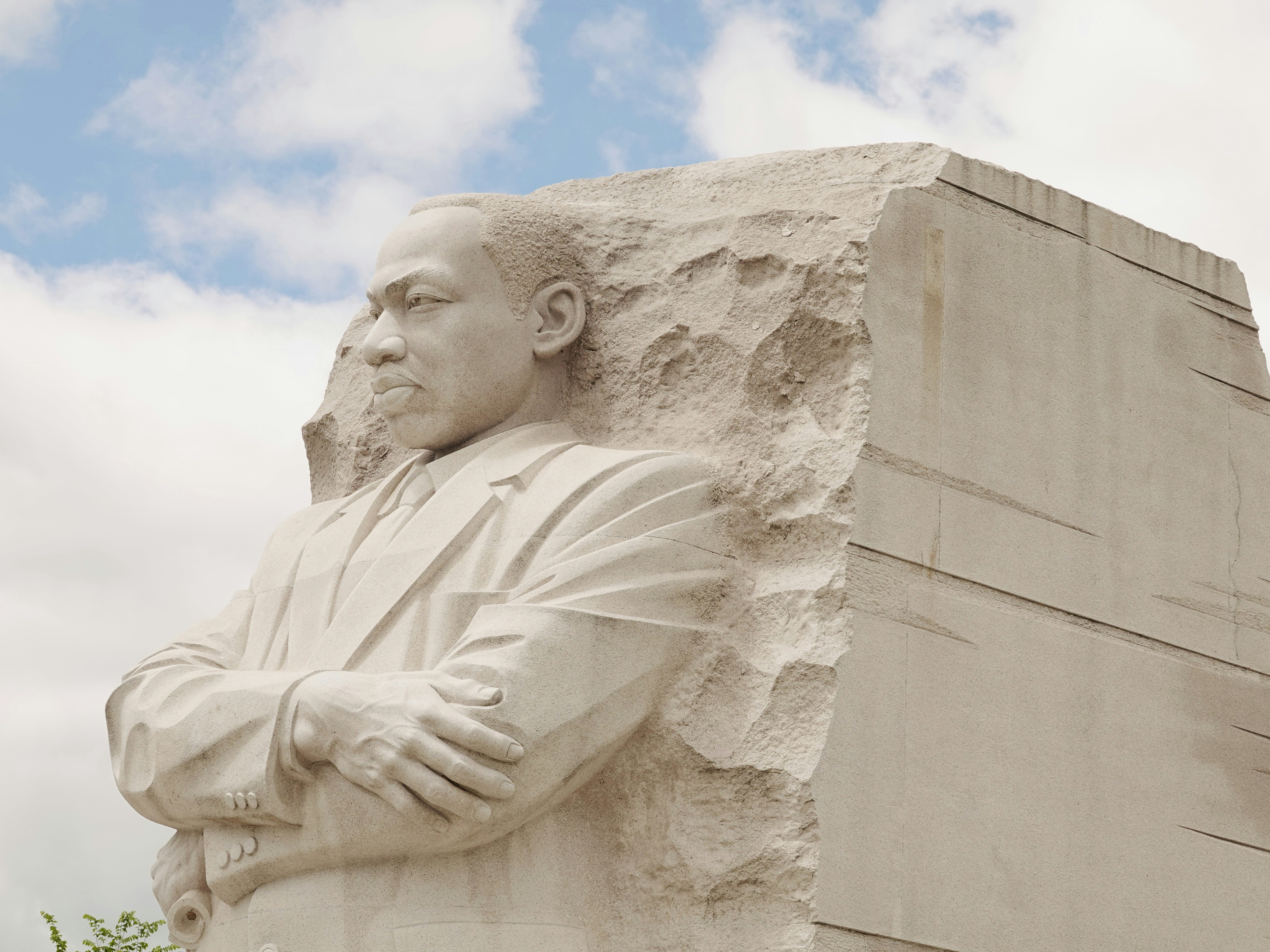 Stone Wisdom: A Monumental Portrait in Seaside Beige