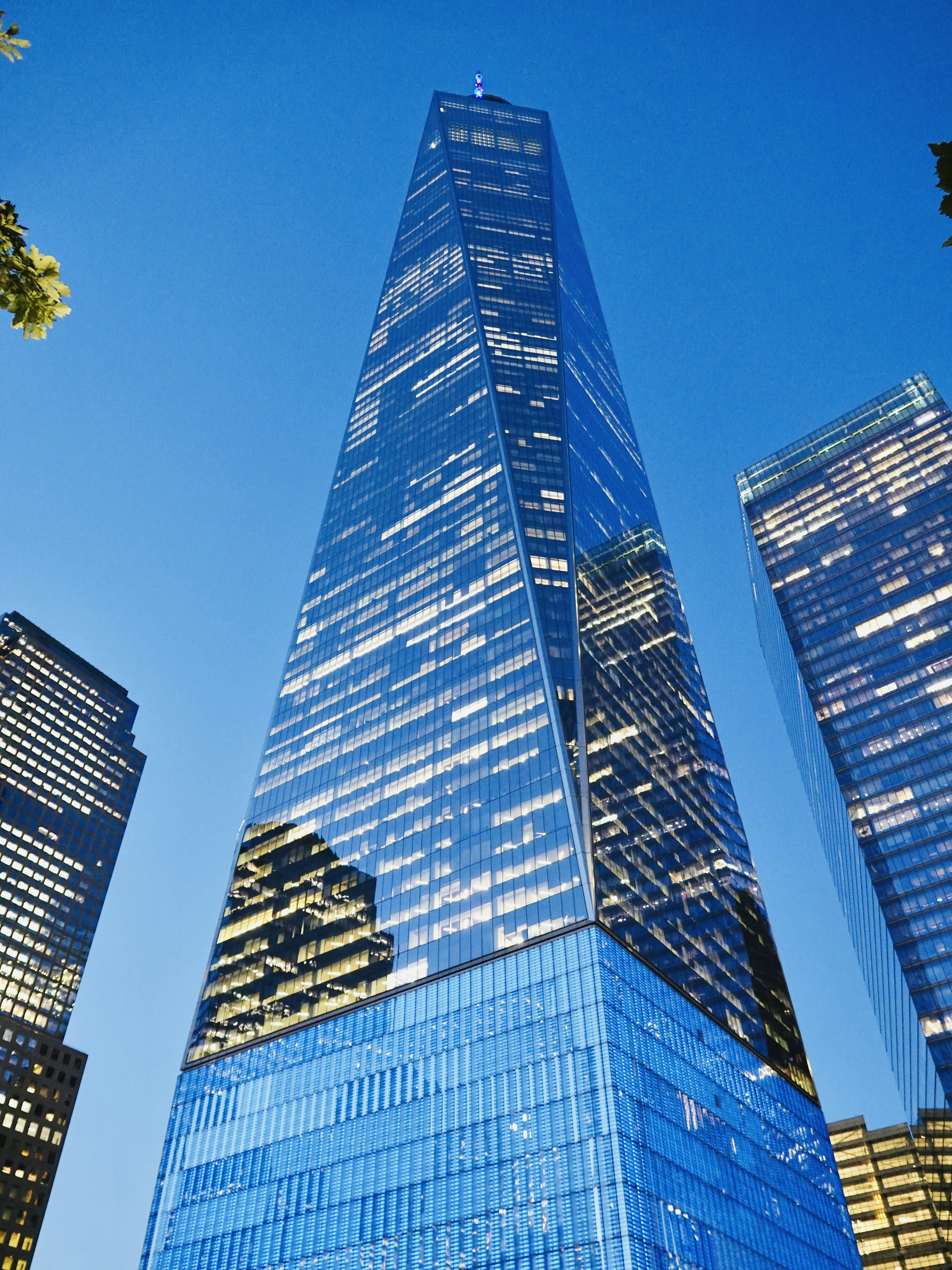 Glinting Spire: The Glass Colossus Reaching the Sky