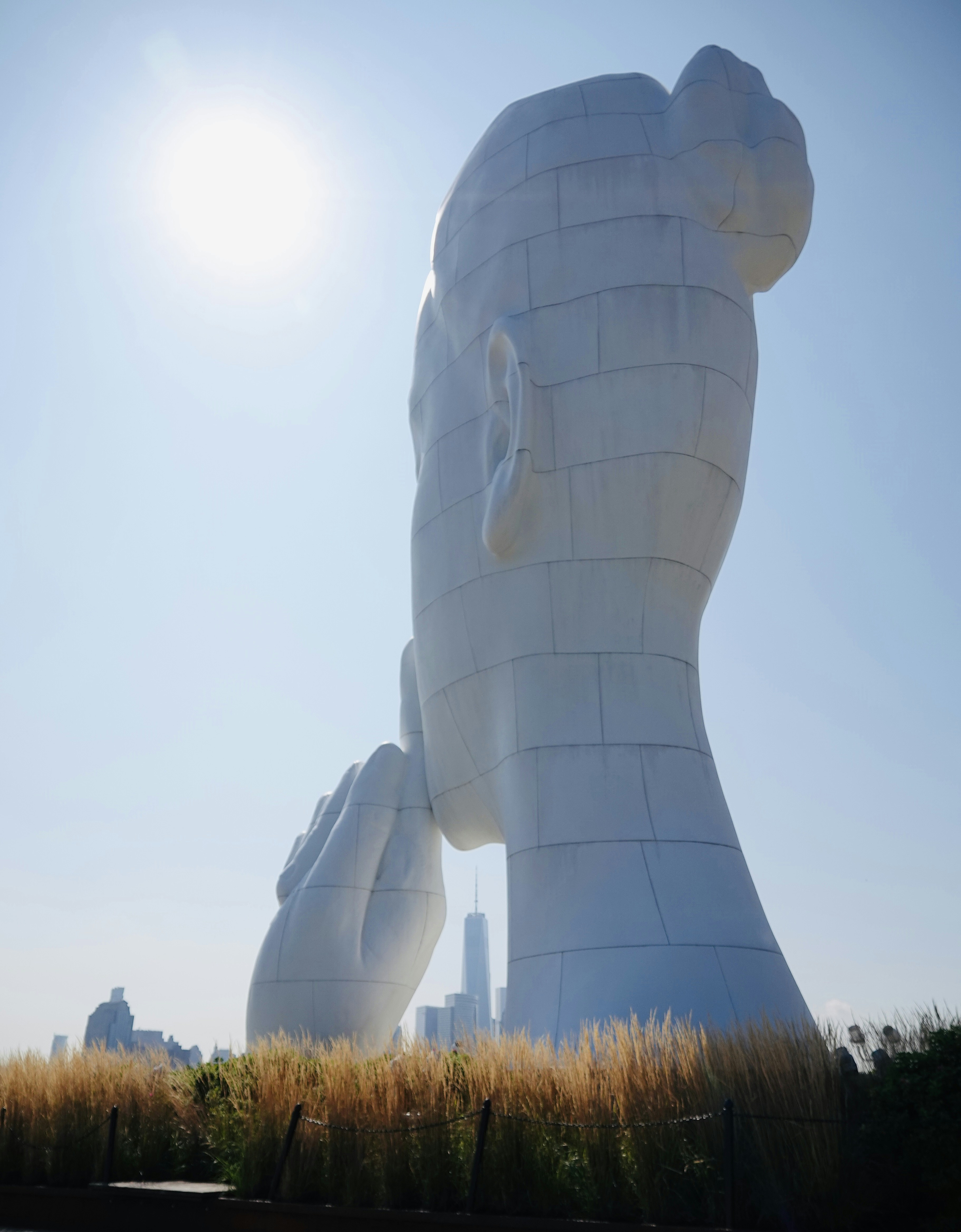 Giant Hands Toward the Sun: A Monument Sentinel