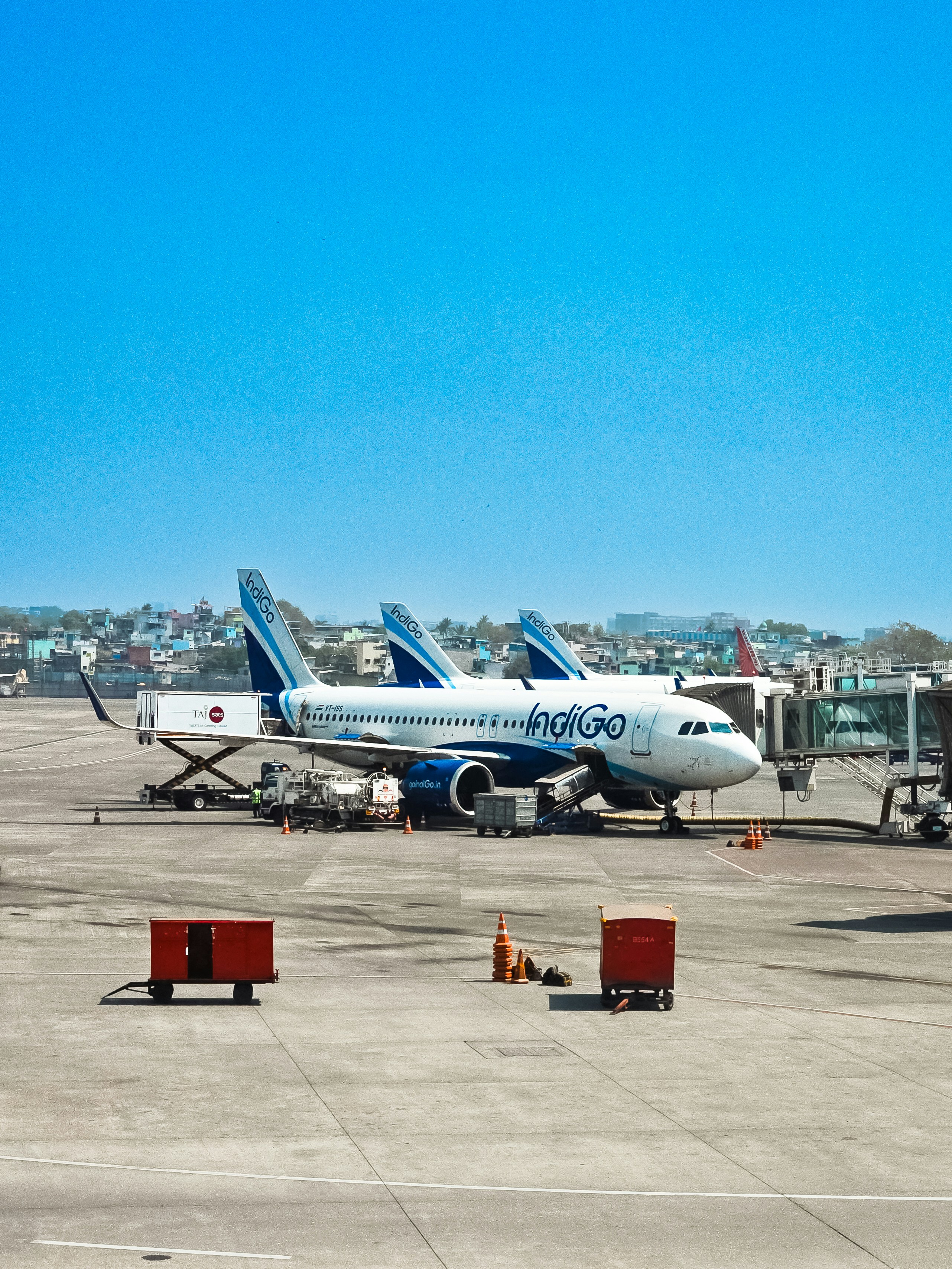 IndiGo at the Gate: A Quiet Tarmac Moment