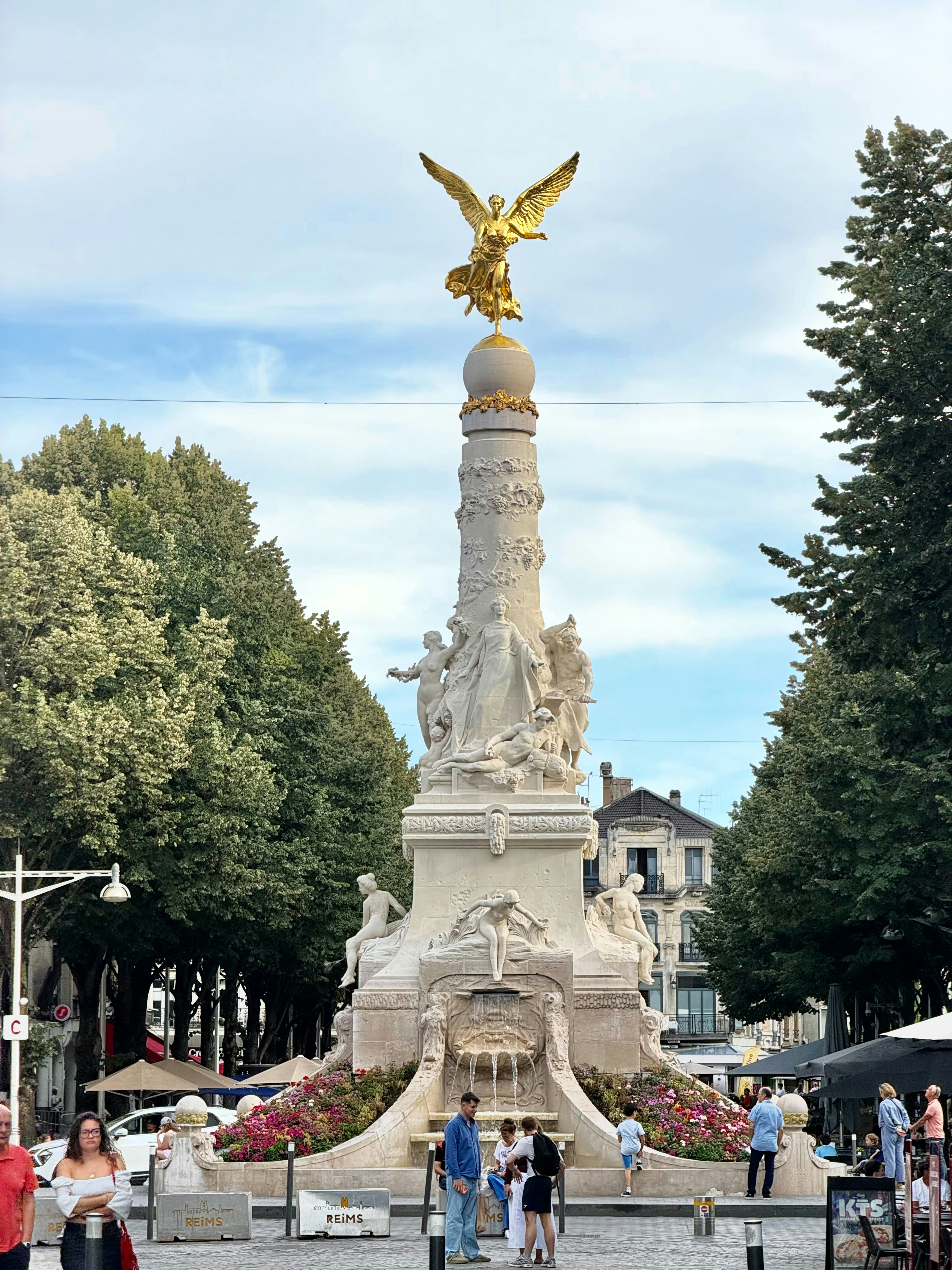 Winged Victory Over the Square: A Monumental Moment
