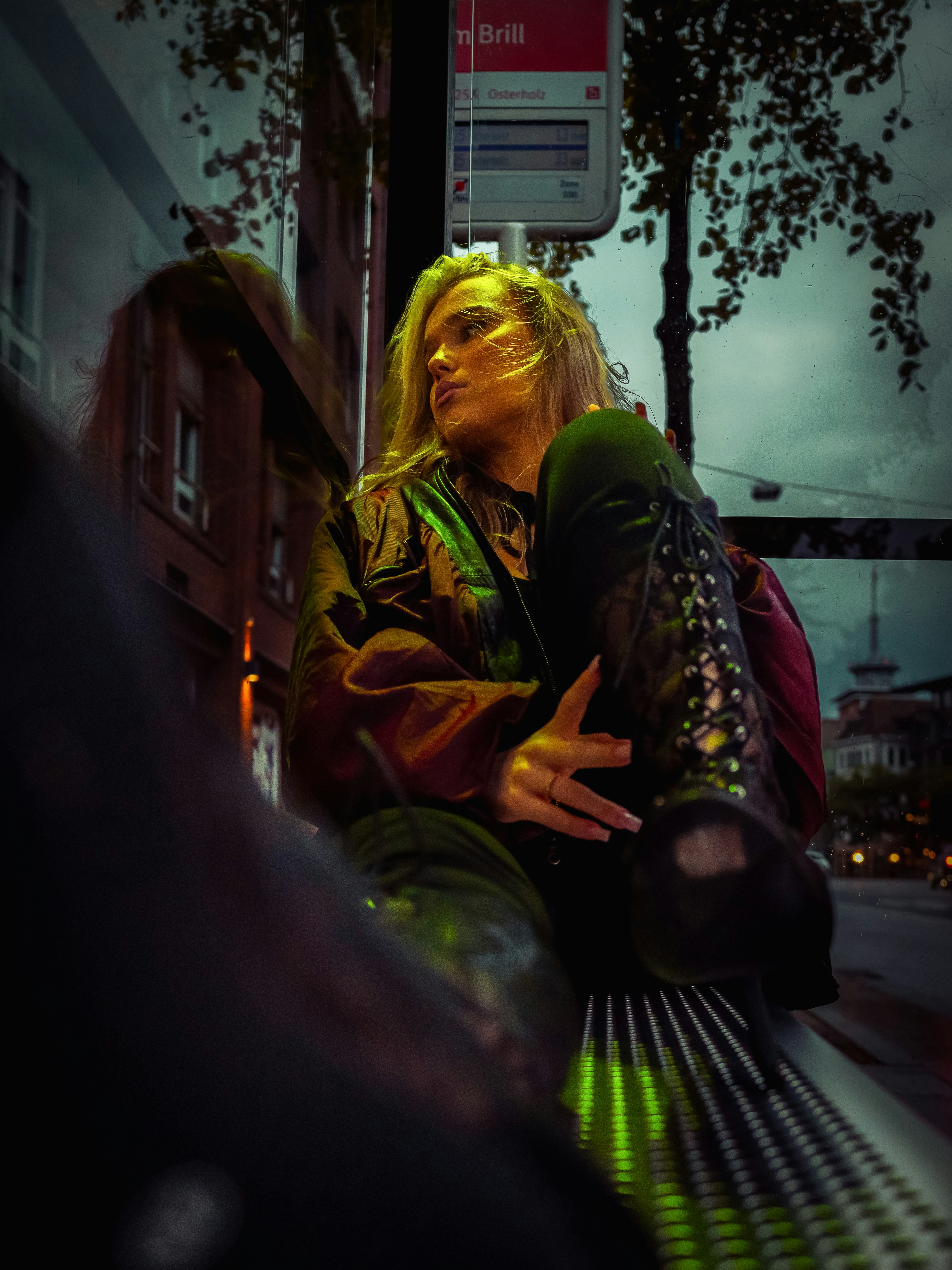 City Pulse: A Gritty Glimpse Beneath Neon