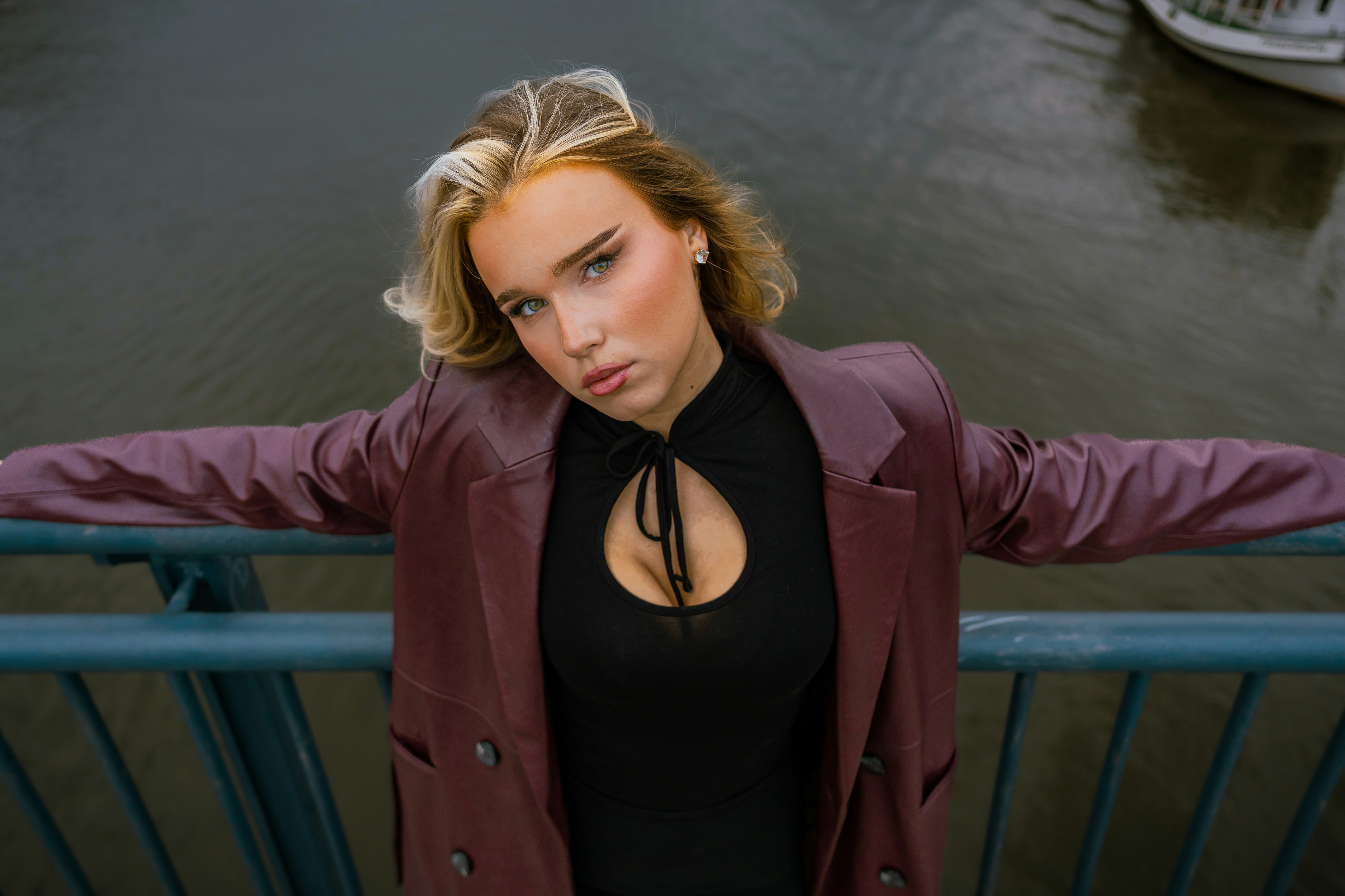 Over the Rail: Portrait on the Waterfront