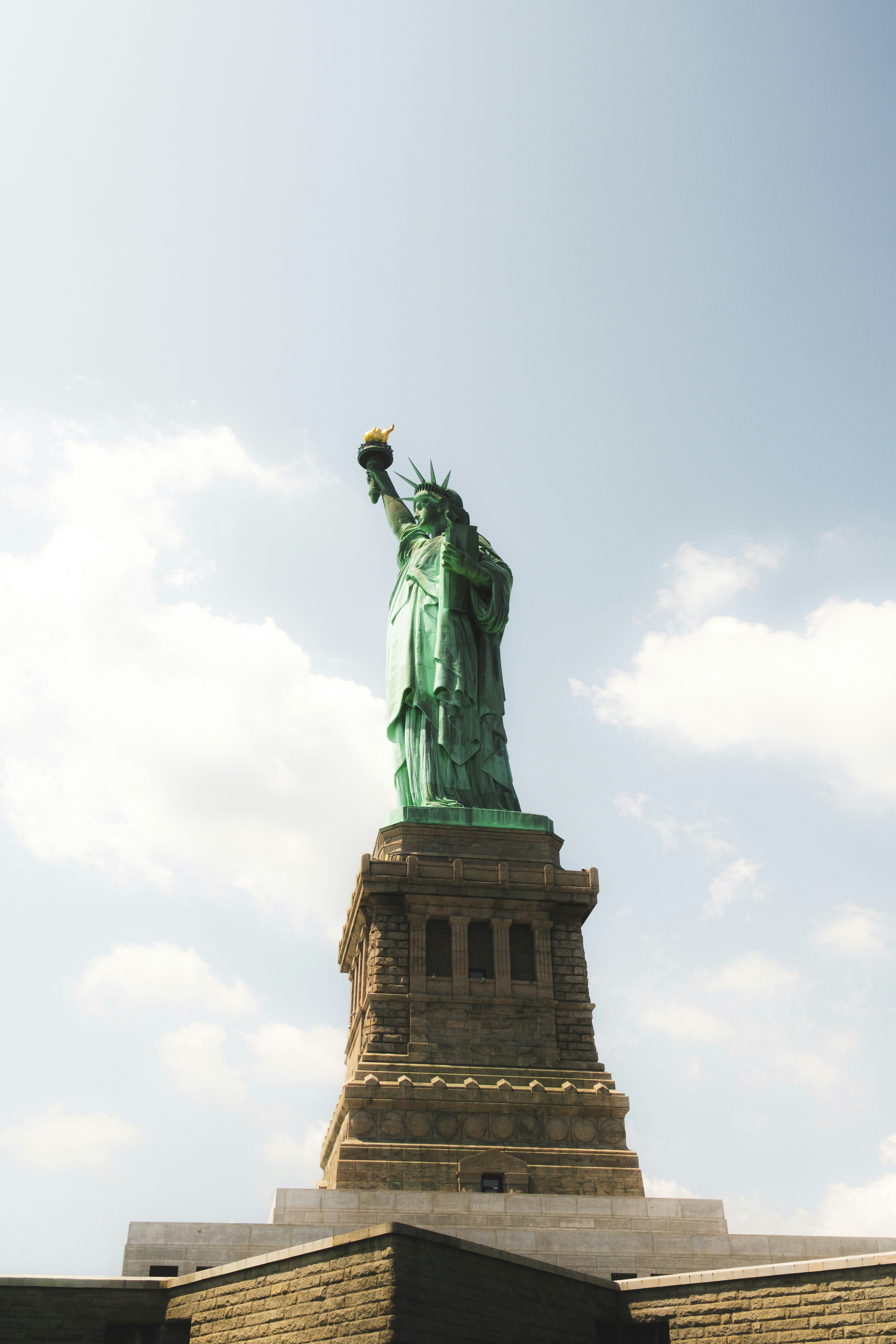 Liberty Reaching Toward the Sky: A Statue an Icon of Hope