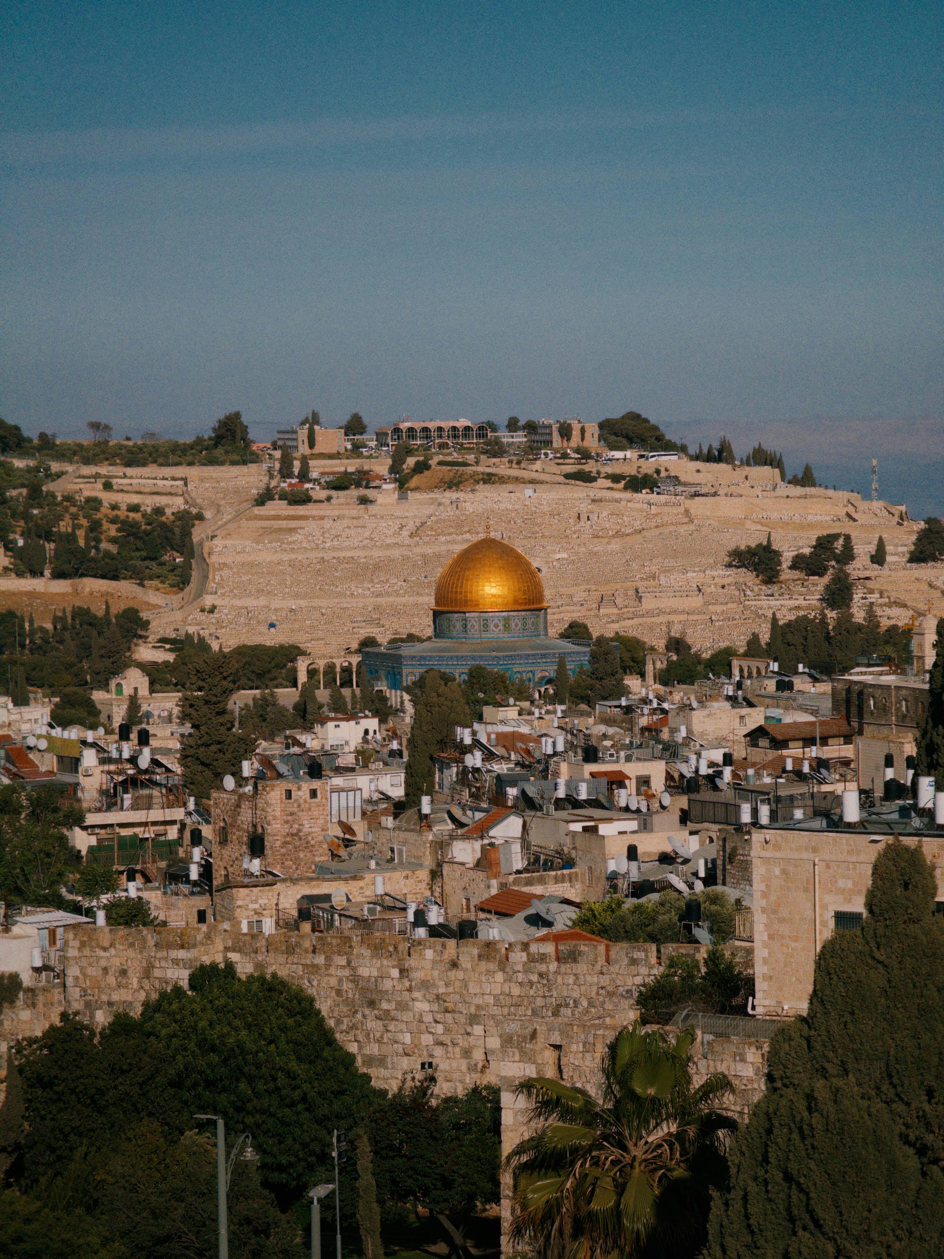 Golden Dome Rising Over the Old City
