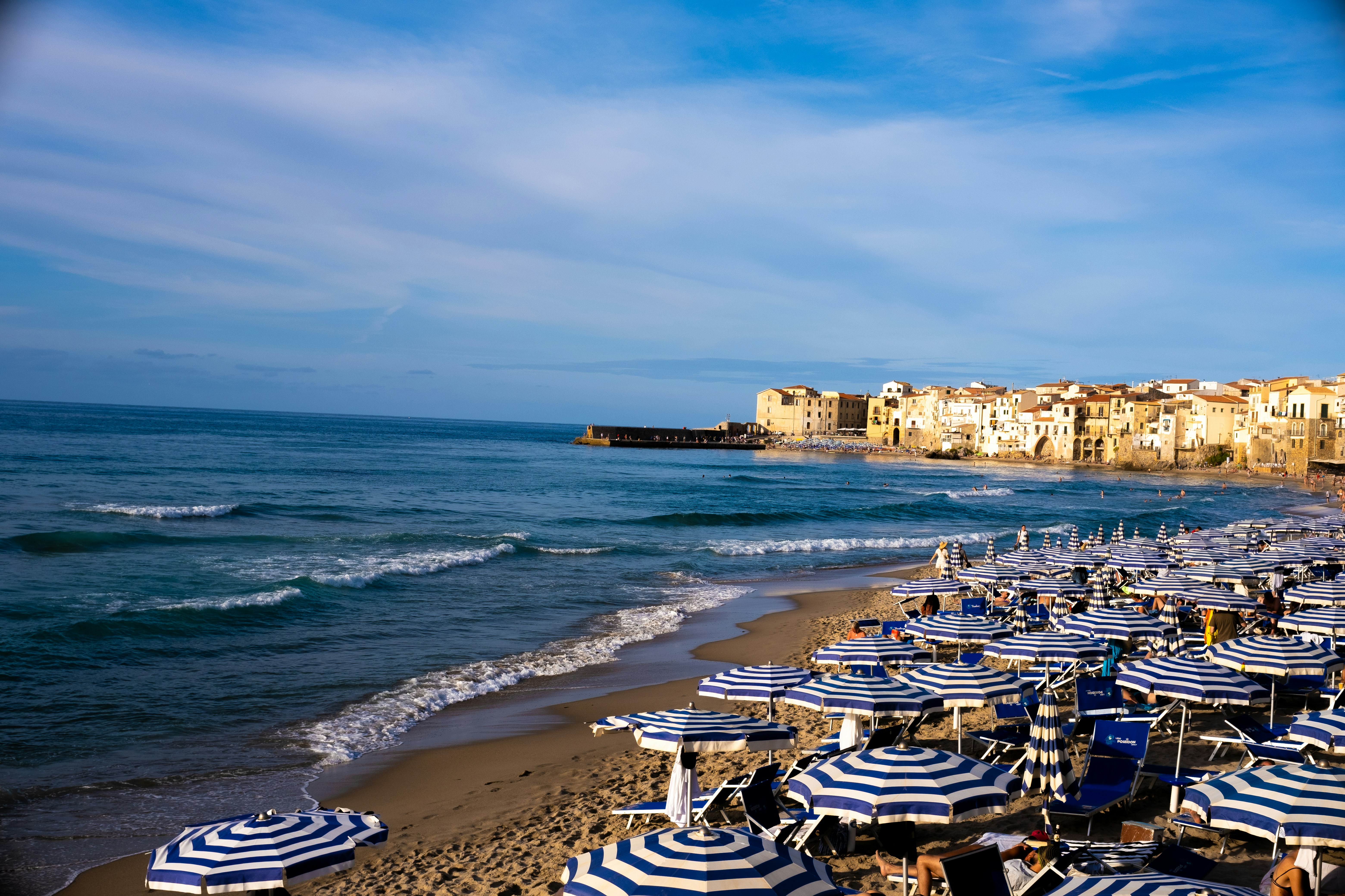 Sunlit Stripes and Seaside Sprawl