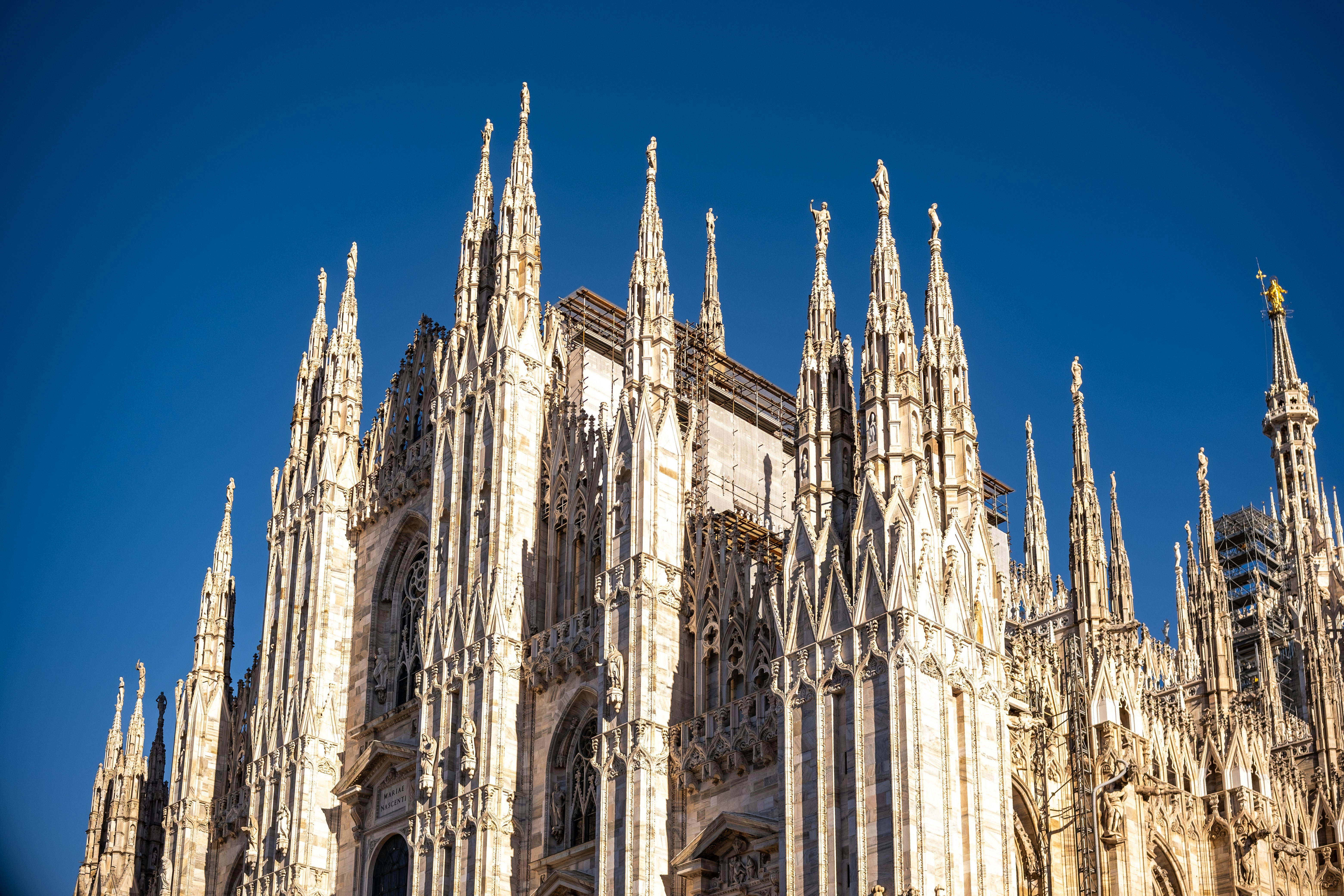 Gothic Cathedral Crowned in Clear Summer Light