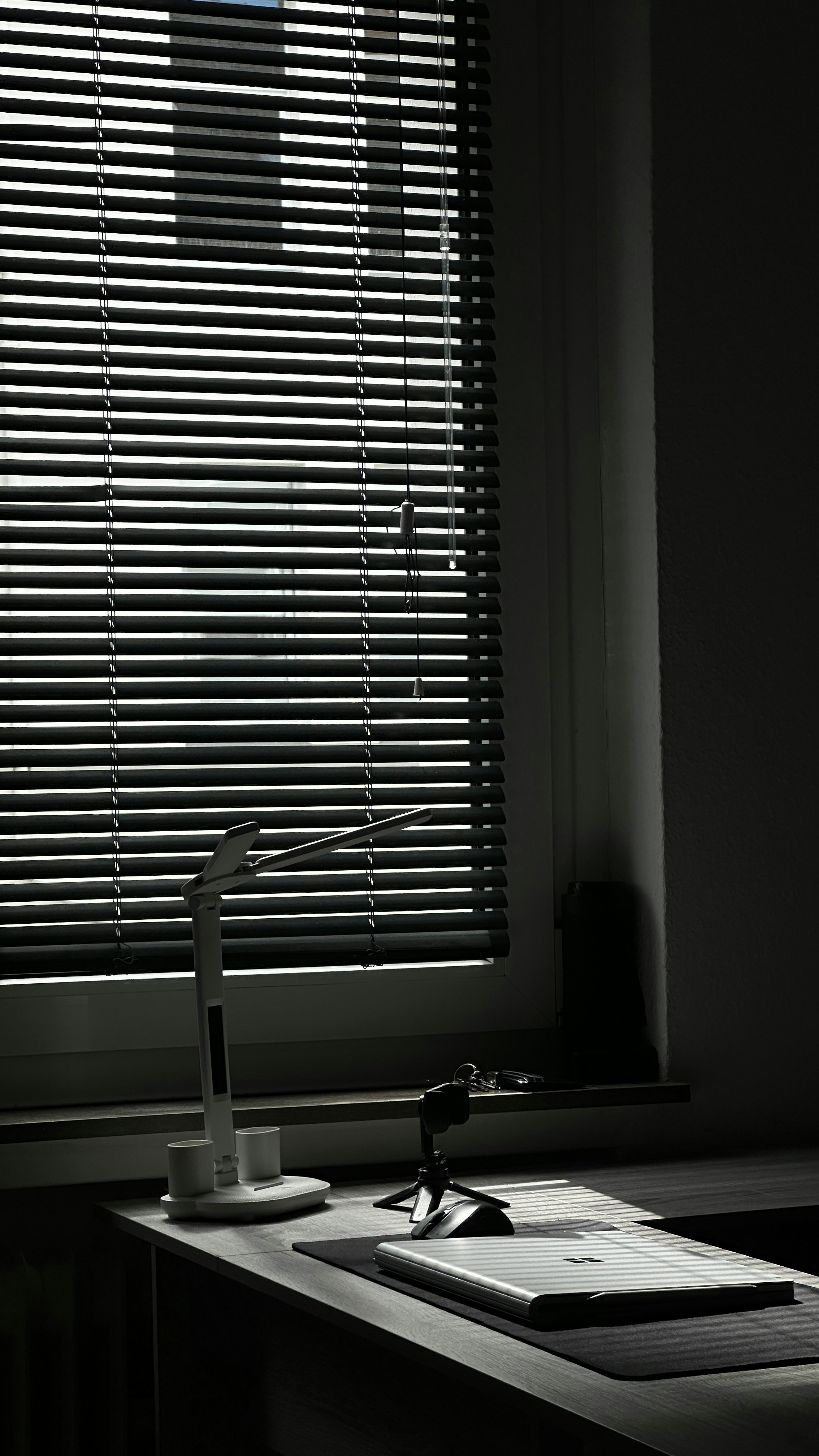 Window Light on a Quiet Desk: A Minimal Studio Scene