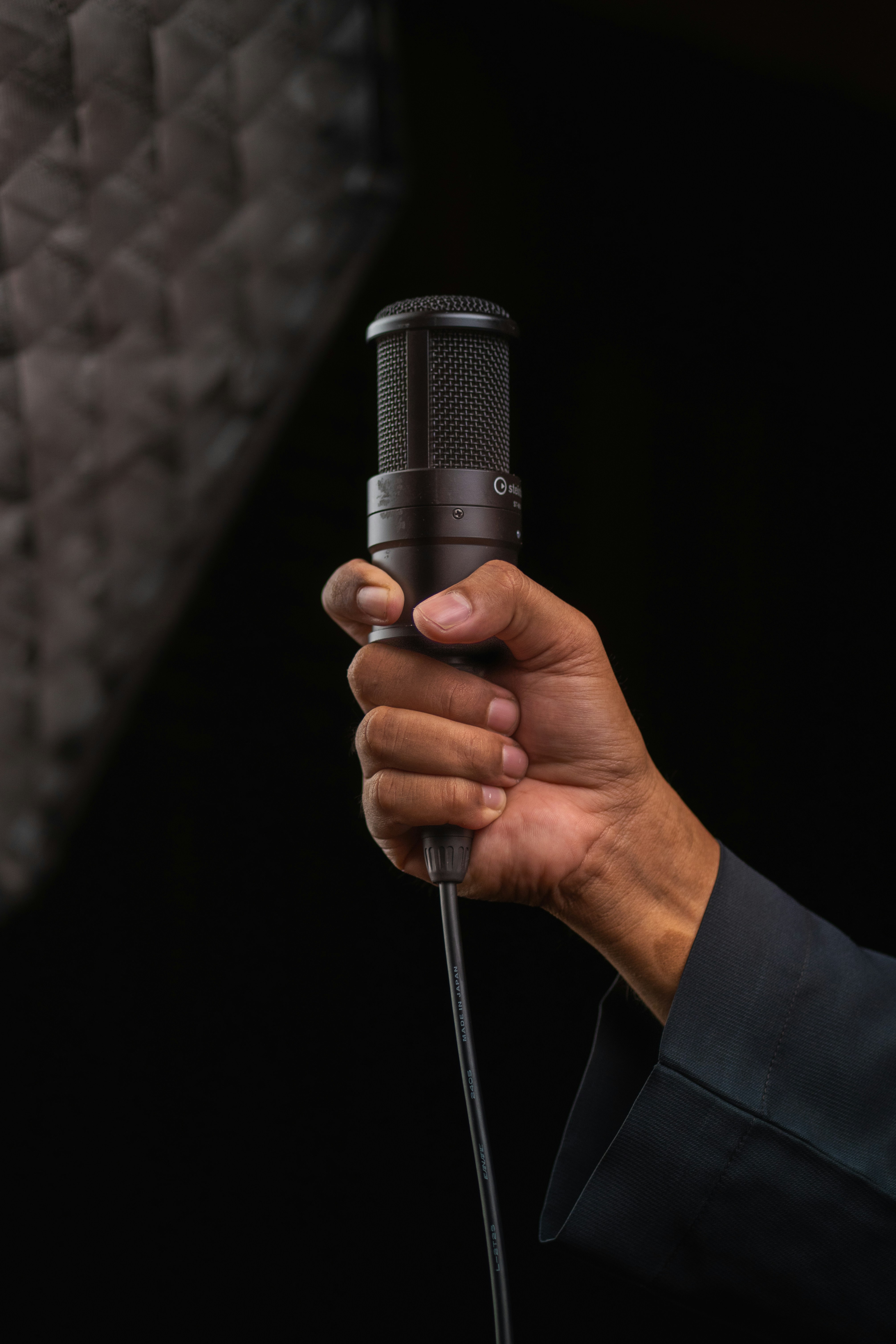 The Hand That Lands the Mic: A Grip on Silence