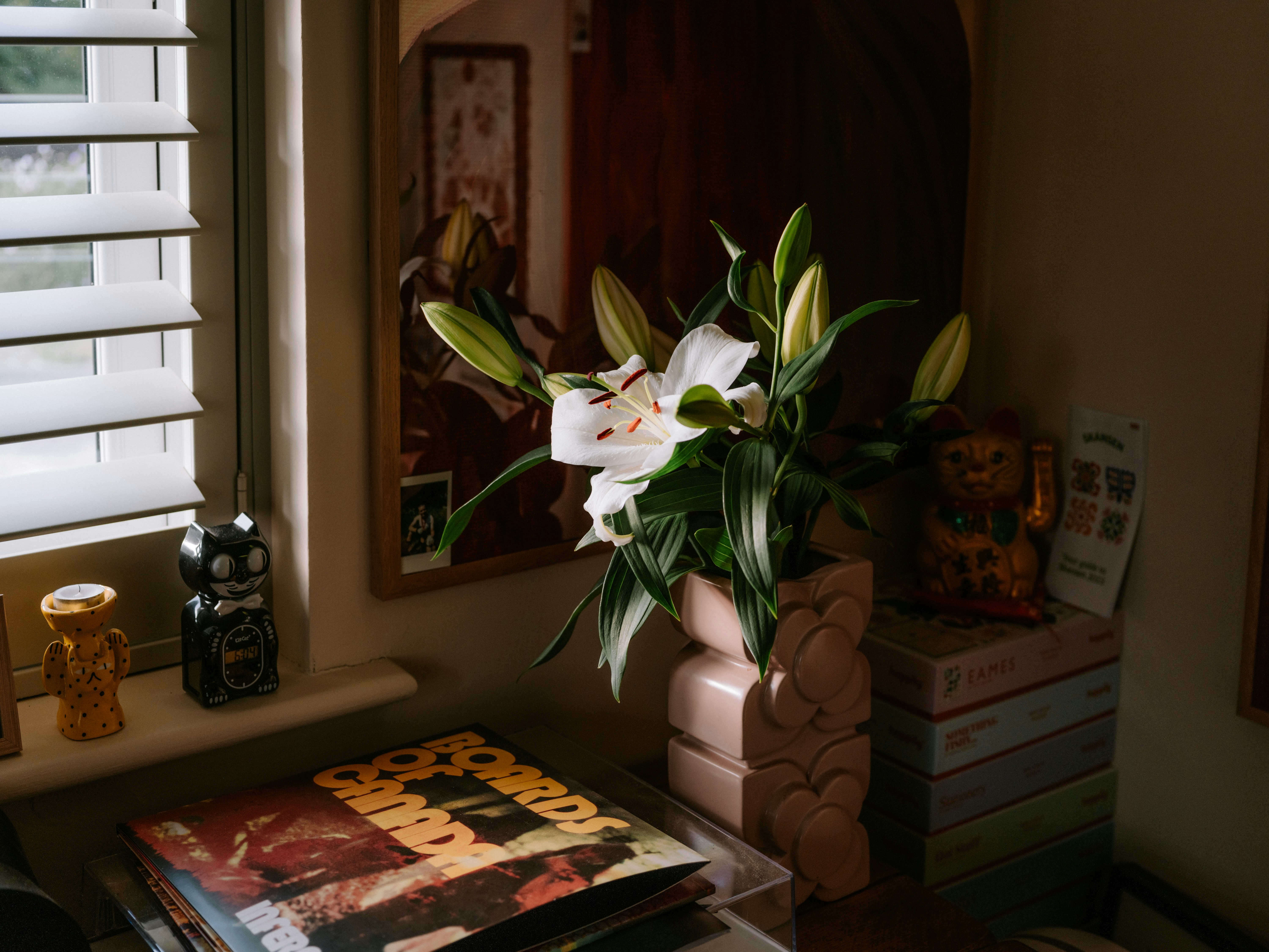 Lily Still Life: Quiet Corner with Memory Keeper
