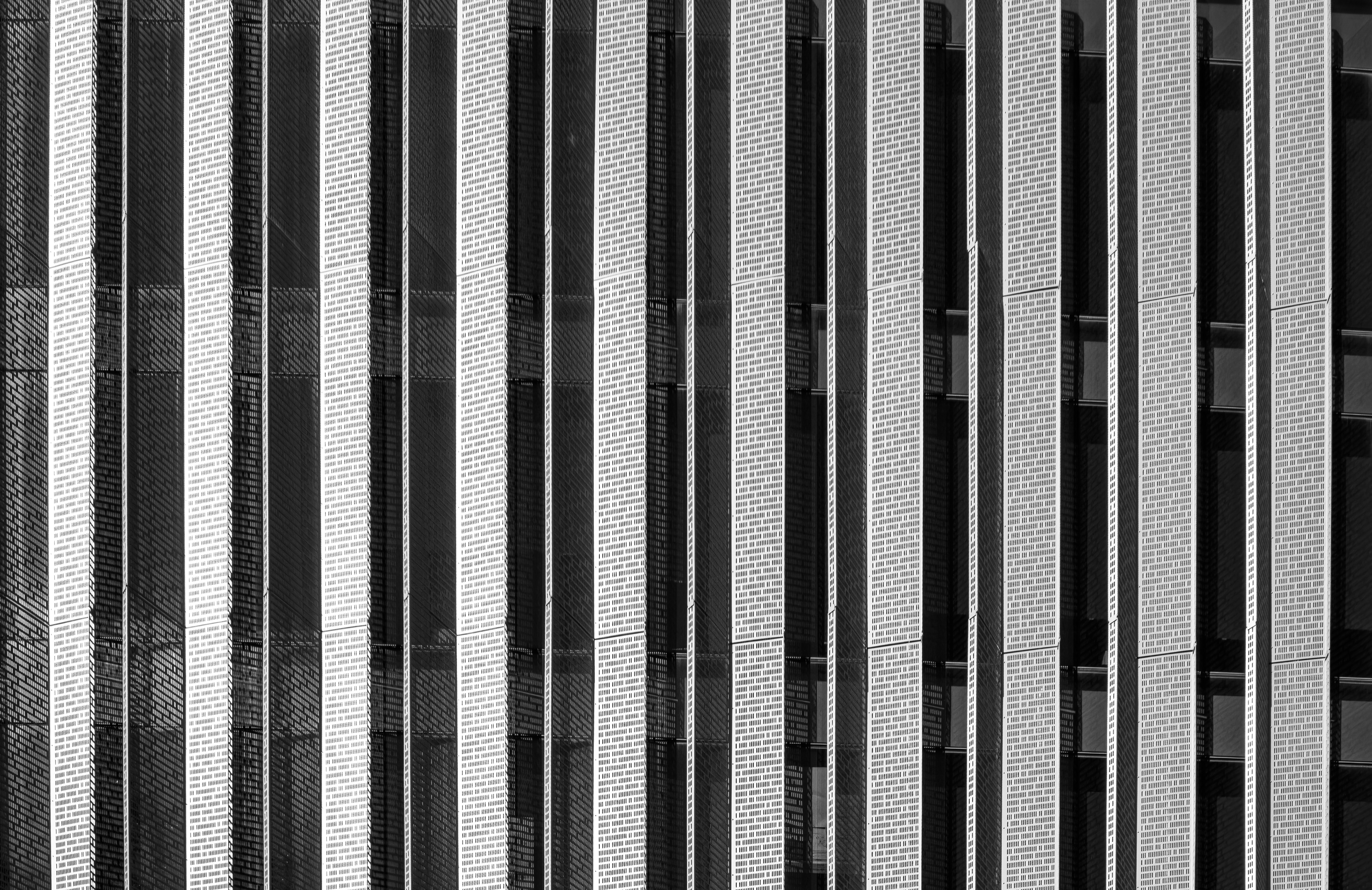 Parallel Shadows: Vertical Stripes in Concrete
