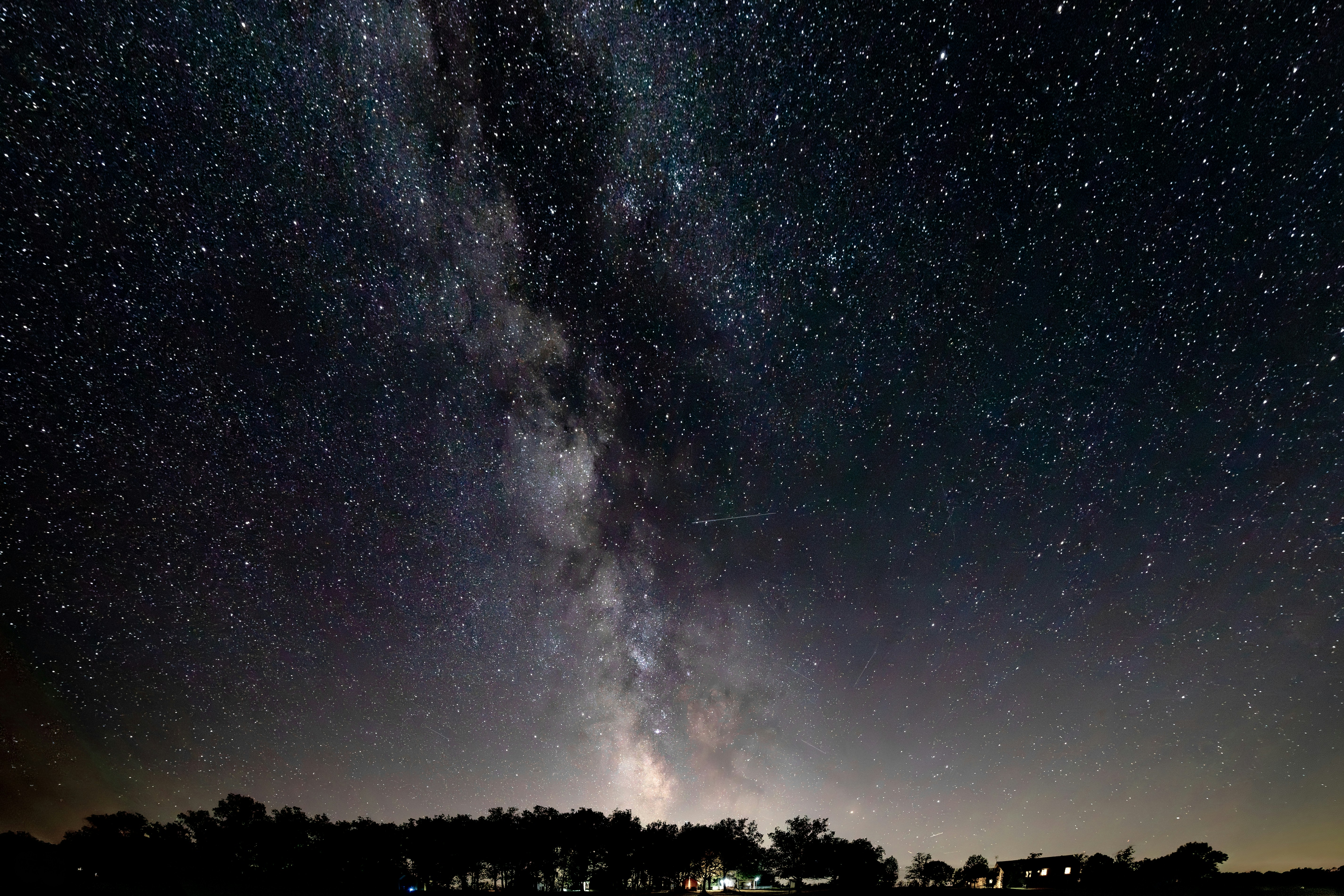 Milky Way Over Quiet Horizon