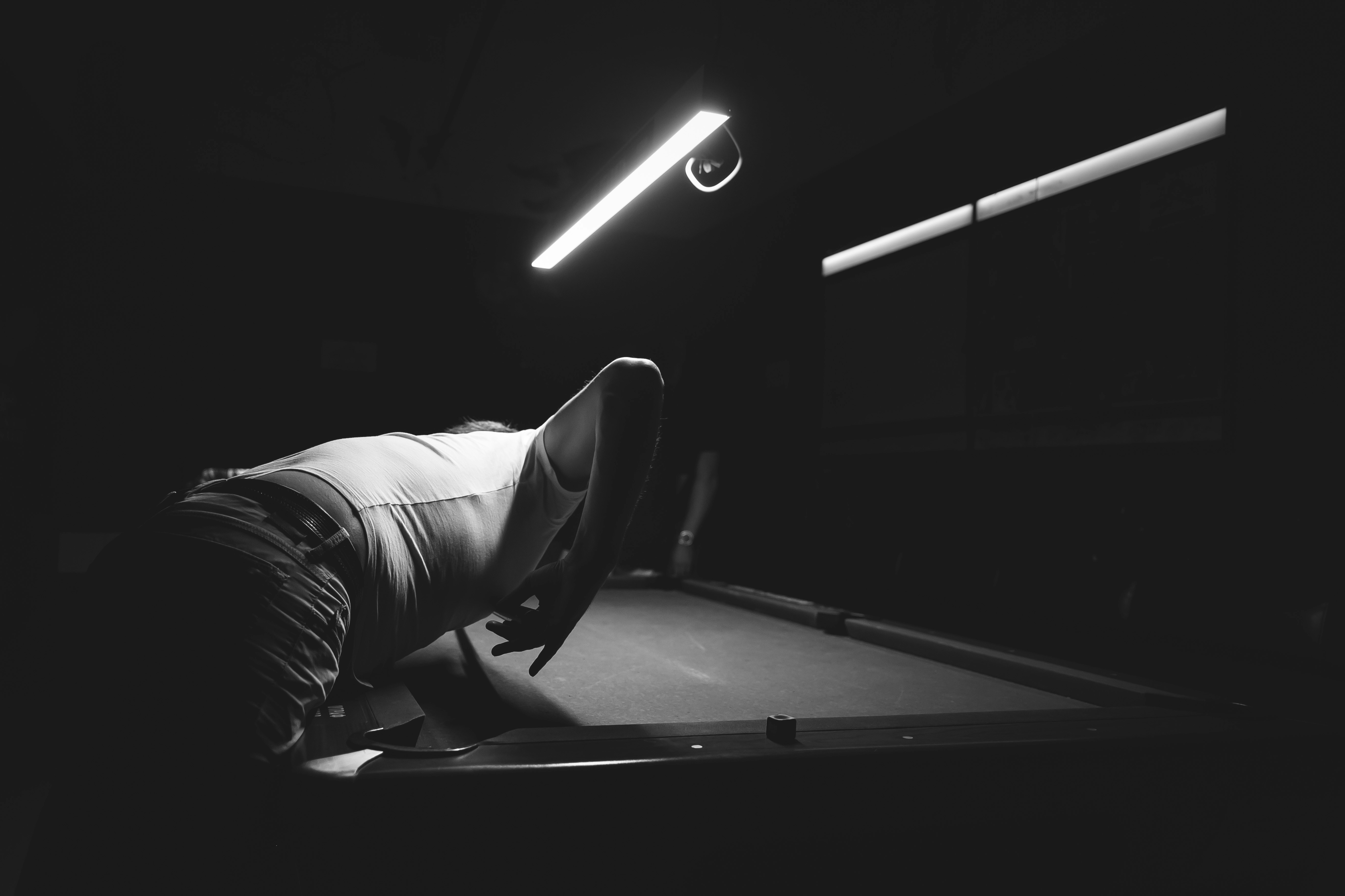 Midnight Break: A Surreal Pool-Table Reverie