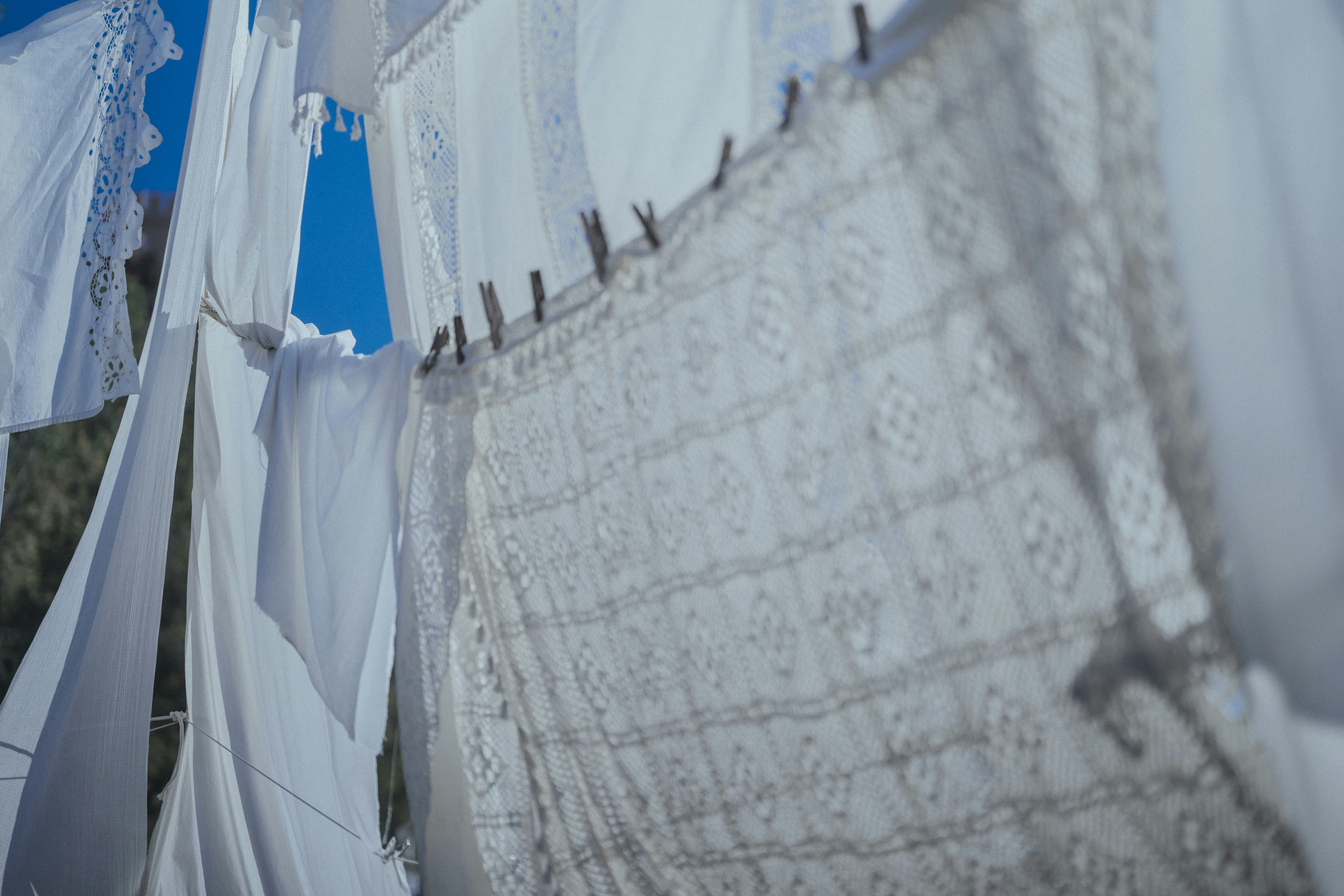 Threads of Light: Linen in a Quiet Laundry Row