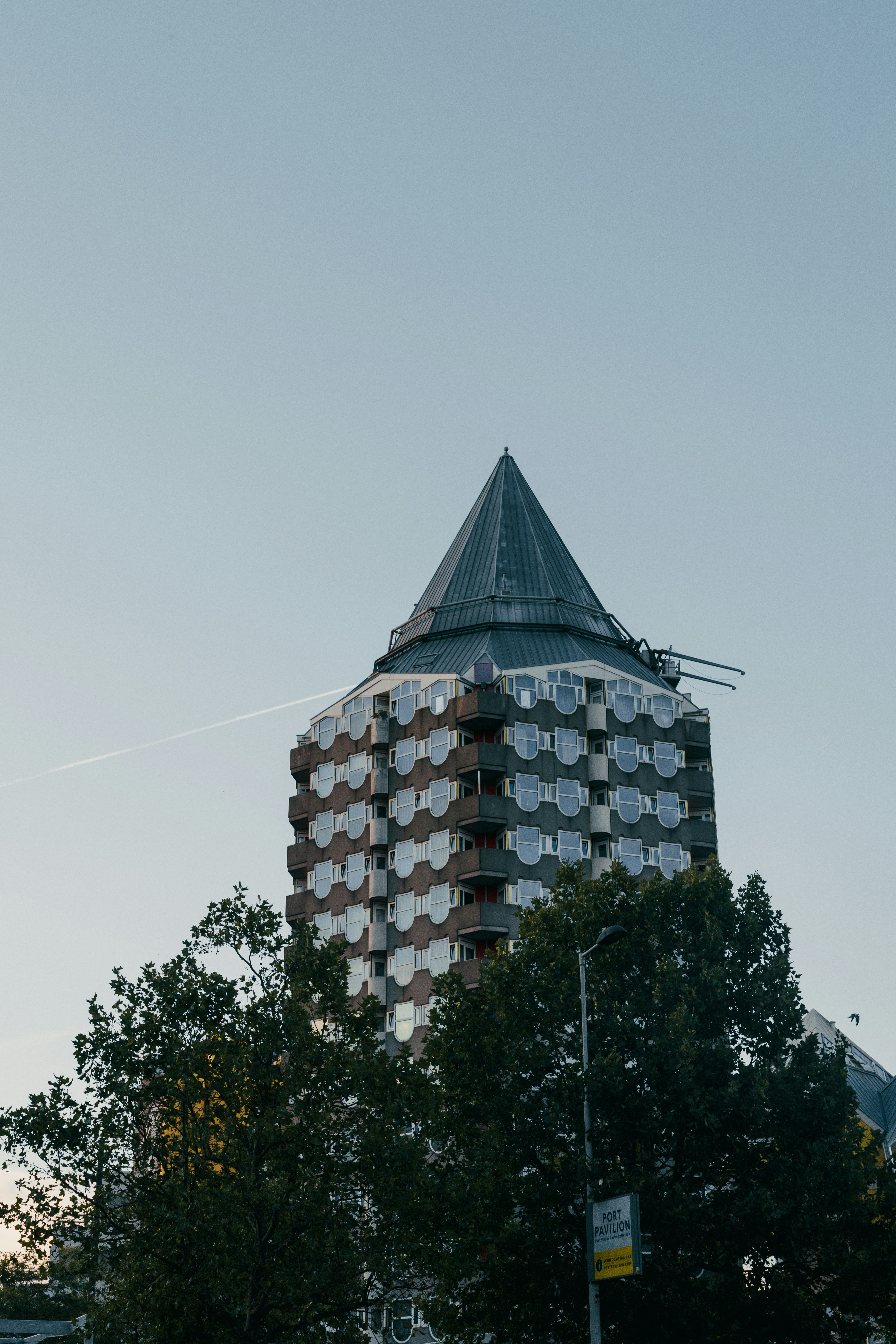 Towering Hex: A Pragmatic Dome-Topped High-Rise Reaches for the Sky