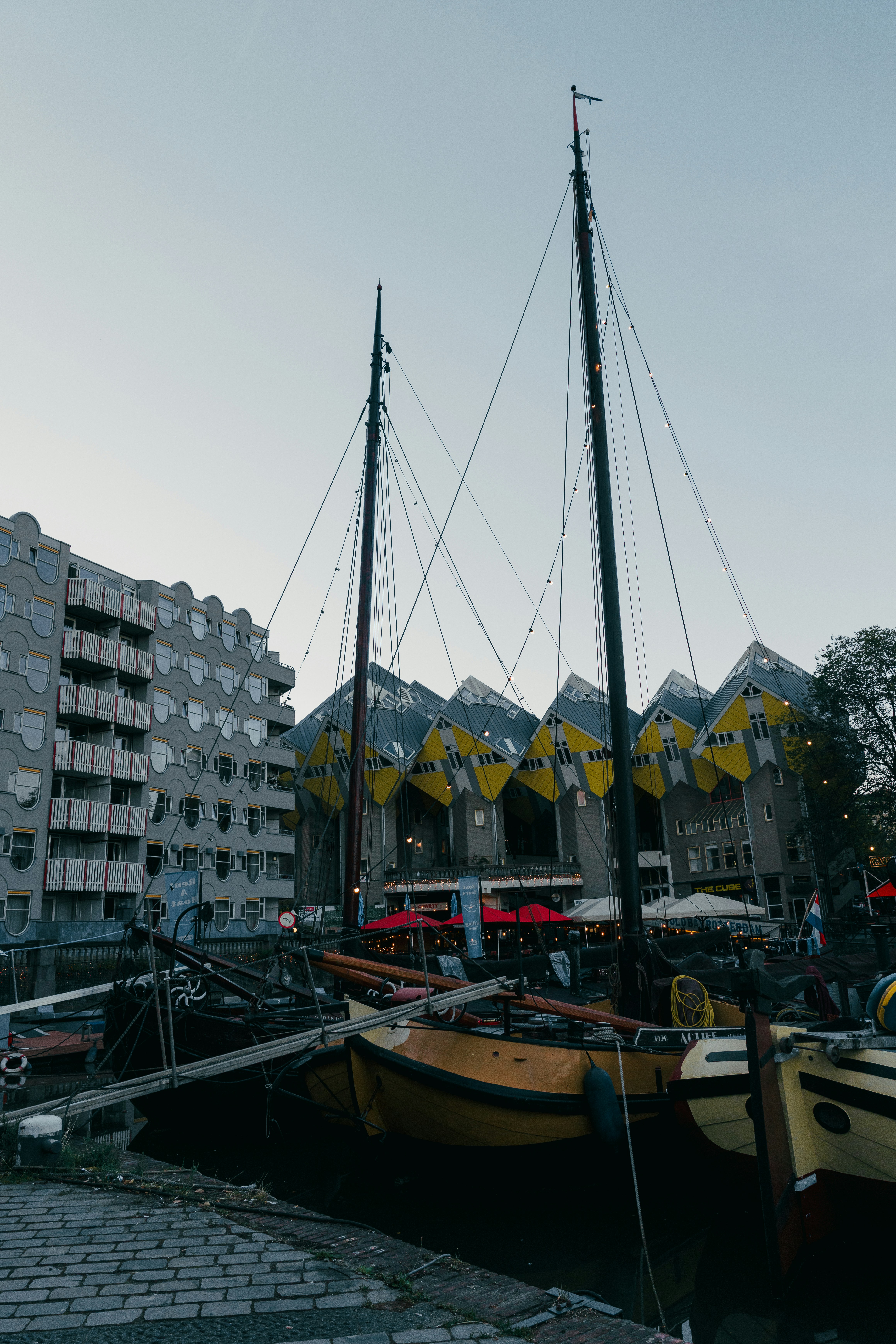Masts and Marina Mosaic