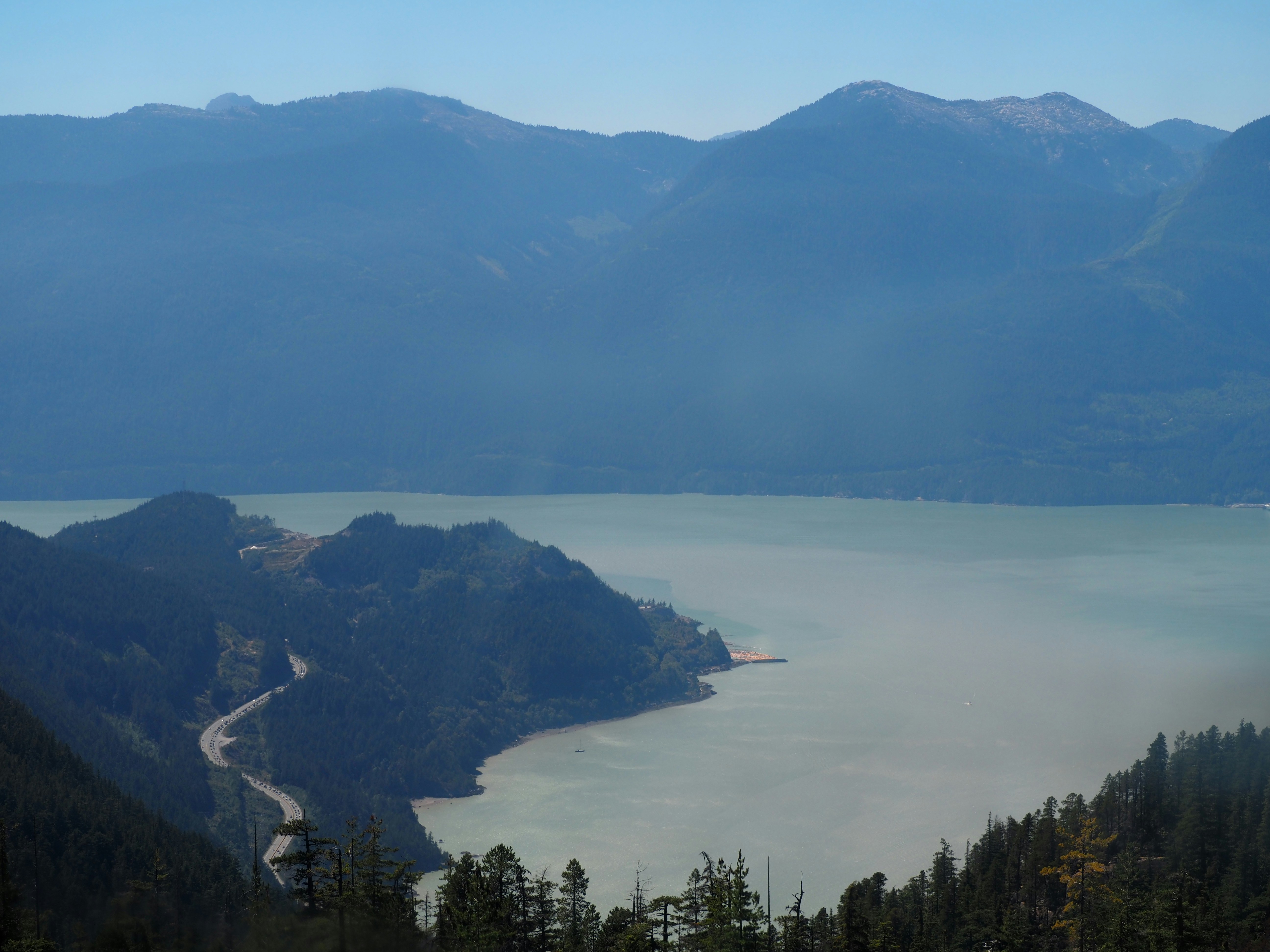 Lacustrine Crest: Mountain Rim Over a Quiet Waterscape