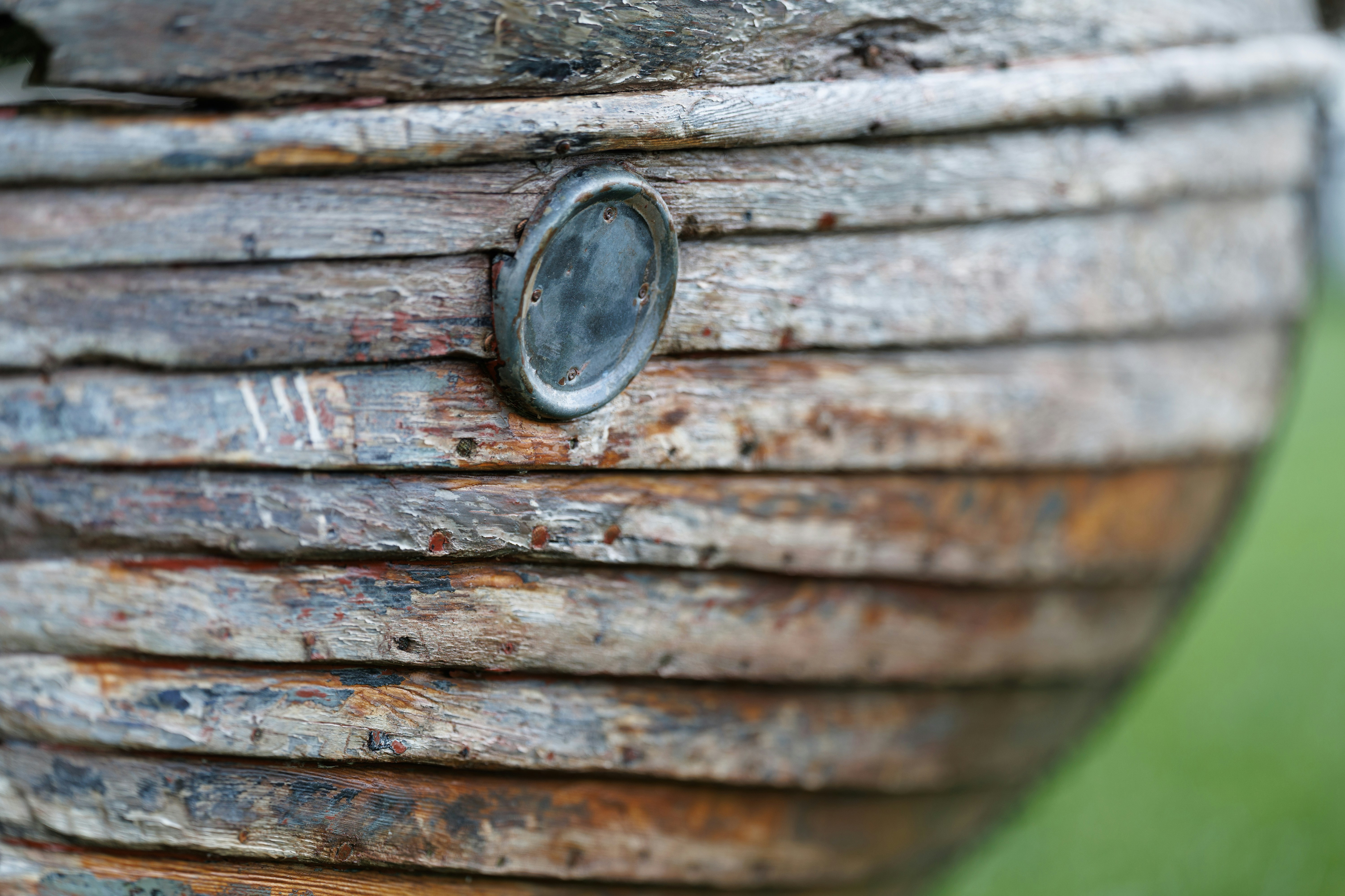 Rusted Vessel, Weathered Grain: A Close Portrait of Time’s Texture