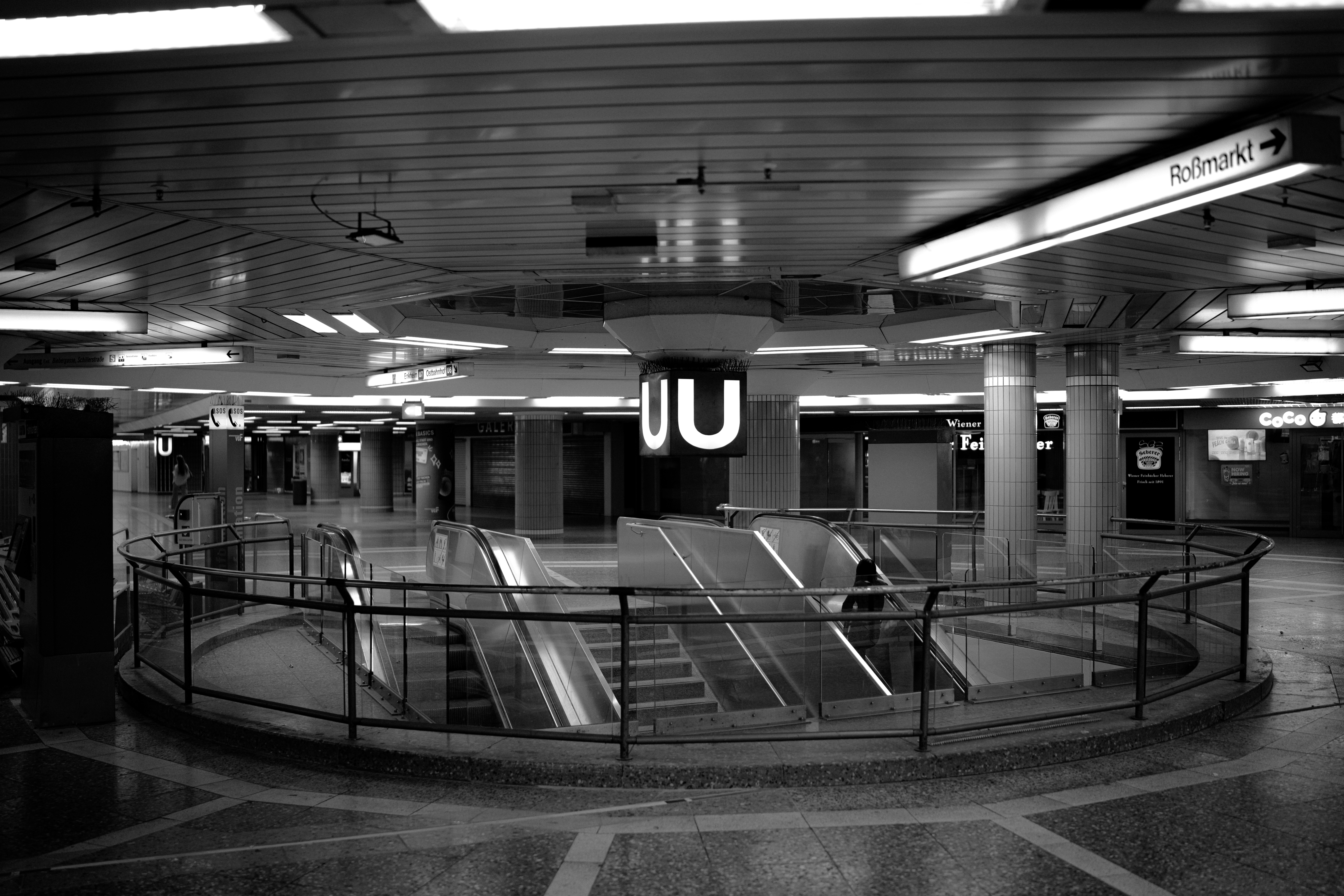 Subterranean Convergence: A Quiet Central Atrium of Movement