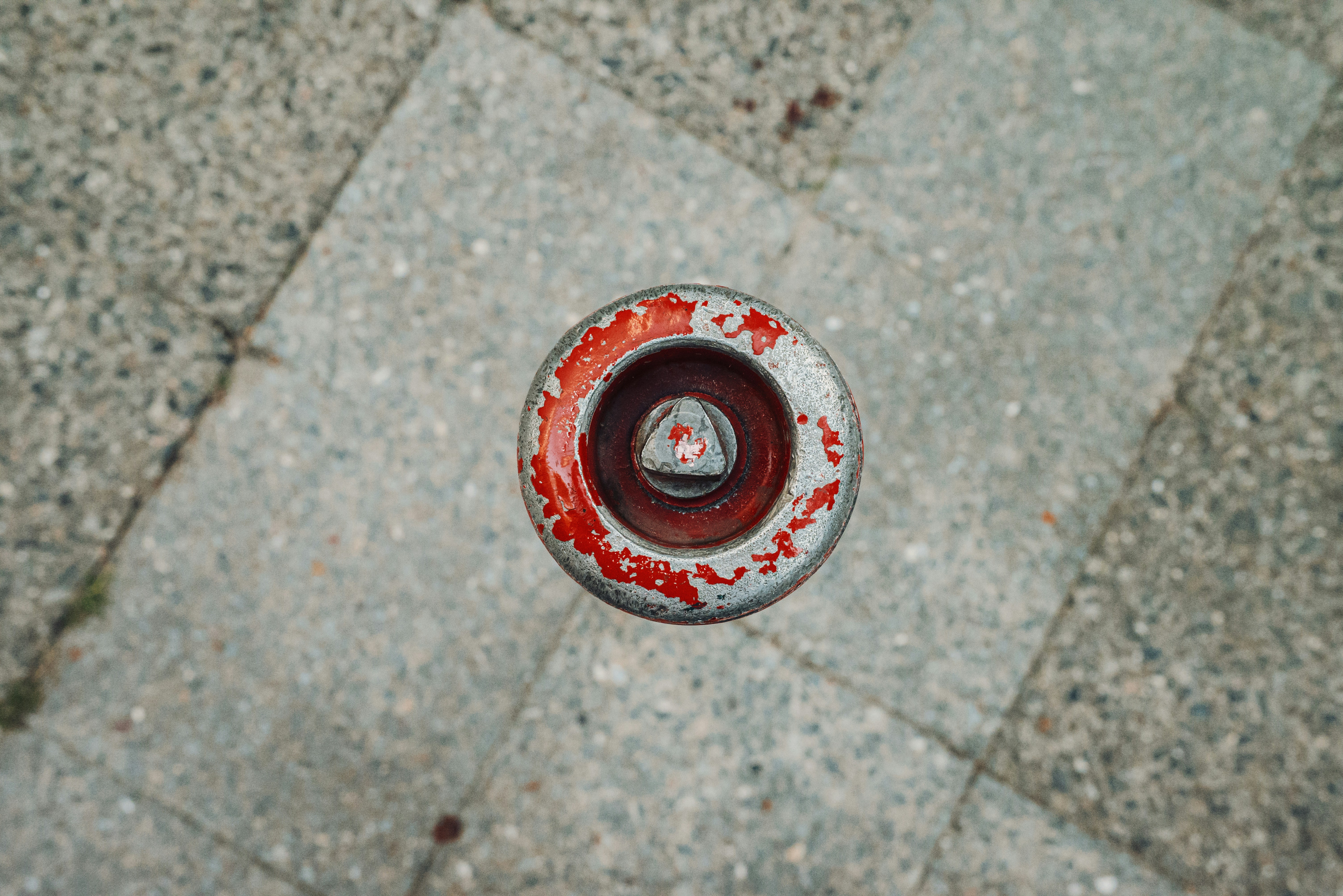 Red-Banded Capsule on a Paved Threshold