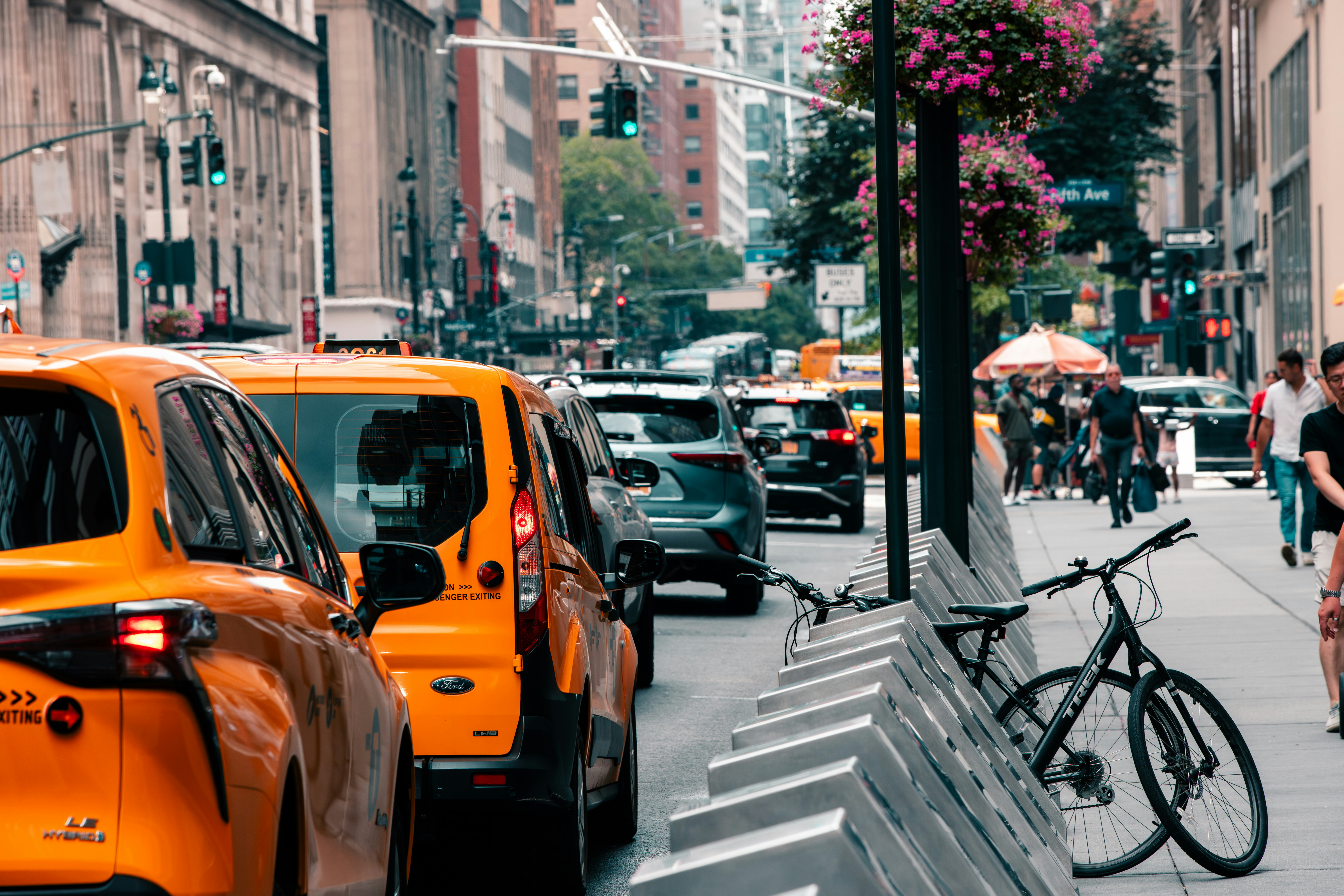 Urban Pulse: Taxis, Pedestrians, and the Street’s Edge