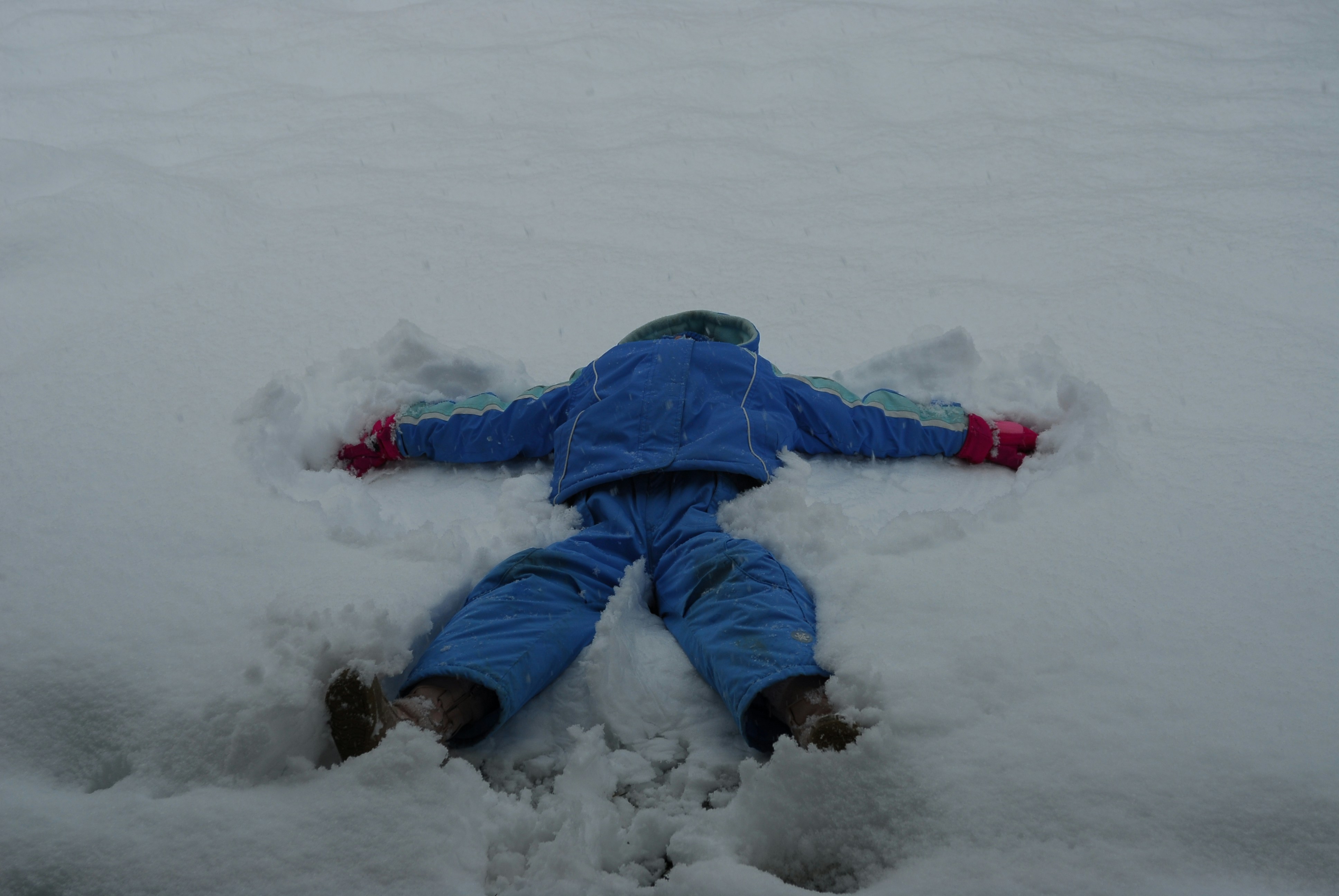 Snow Angel Respite: A Child's Quiet Recovery in White Quiet