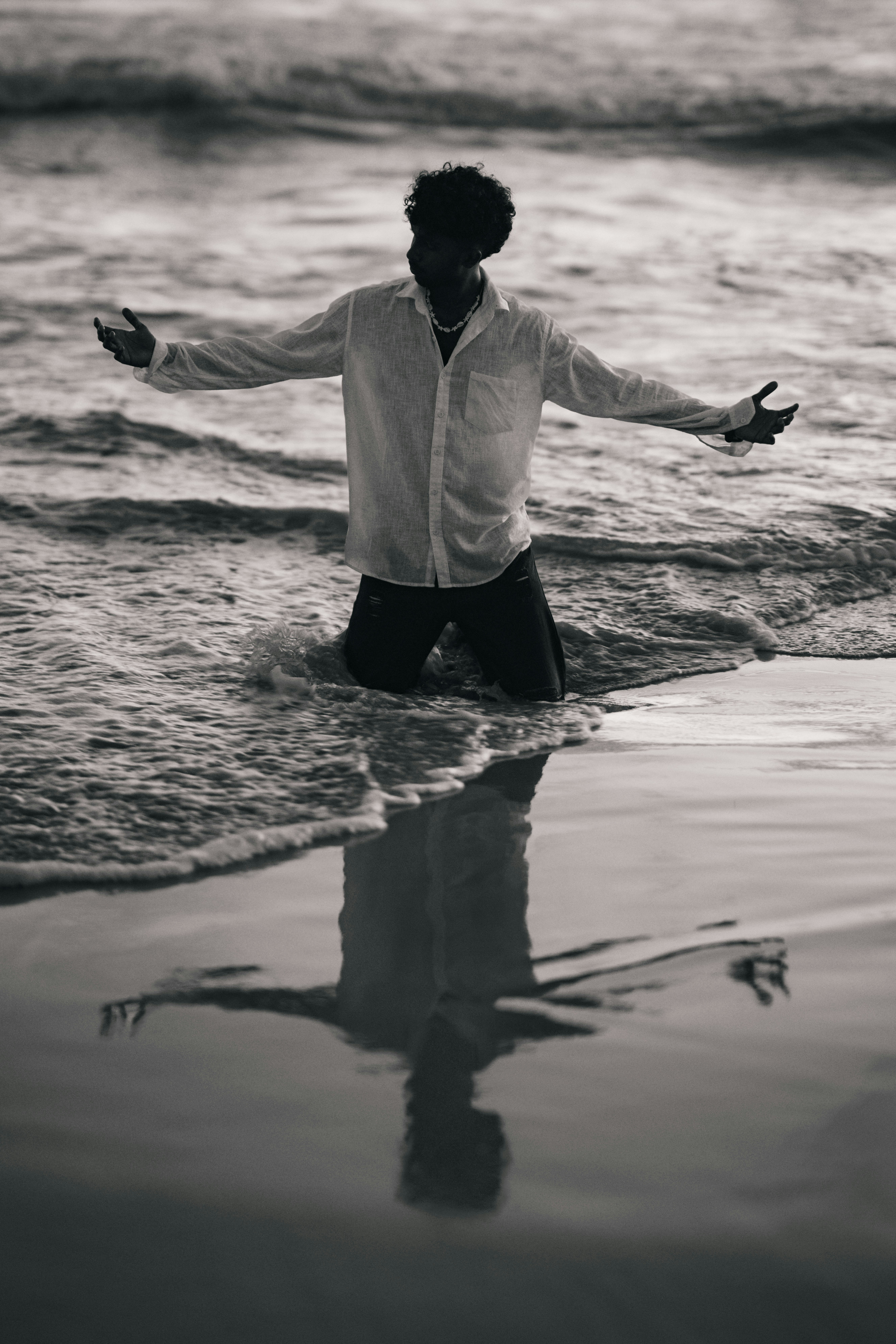 Along the Shore, A Solitary Gesture of Freedom