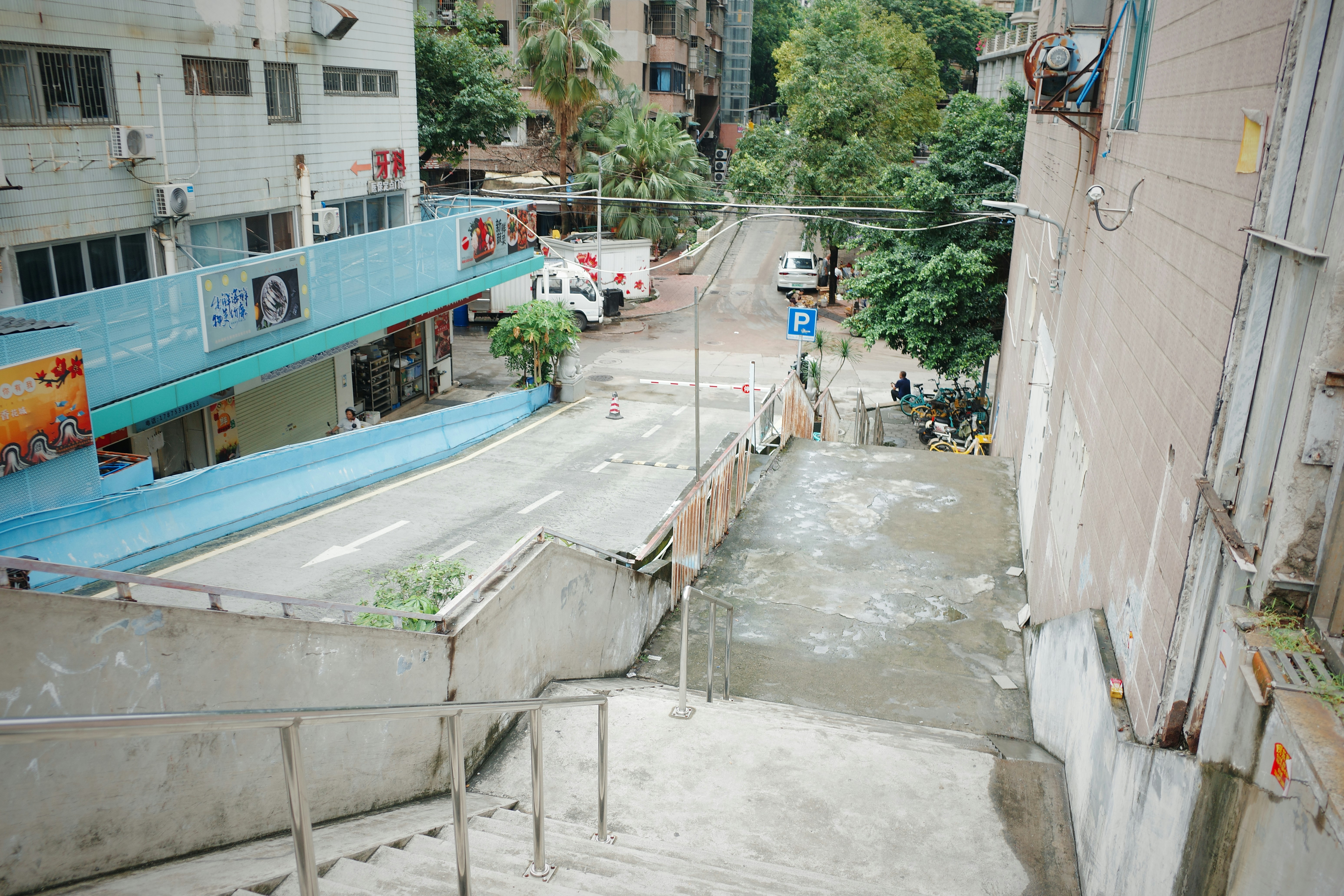 Urban Descent: Steps to a Quiet Street