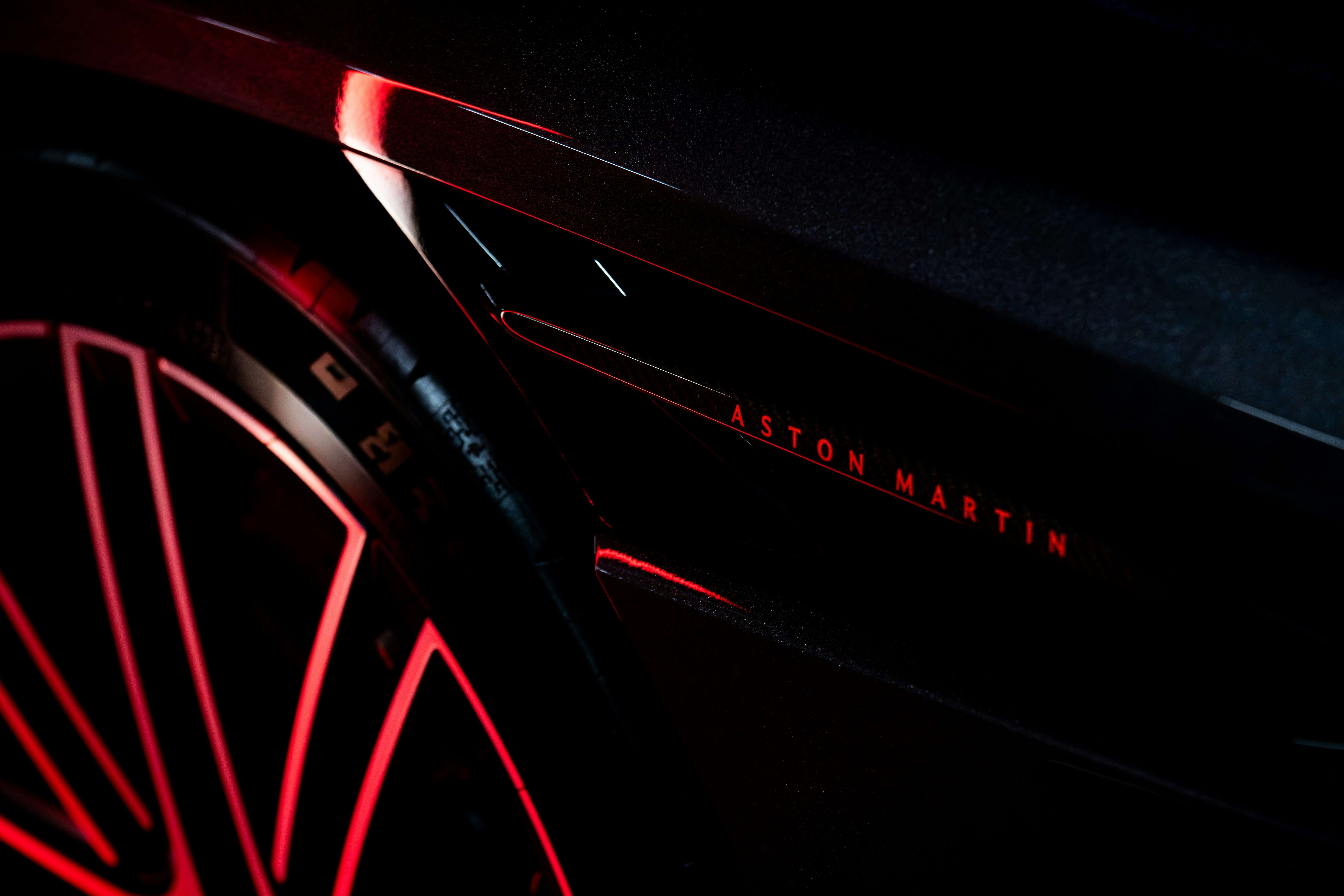 Red Line: Aston Martin Edge in Neon Noir