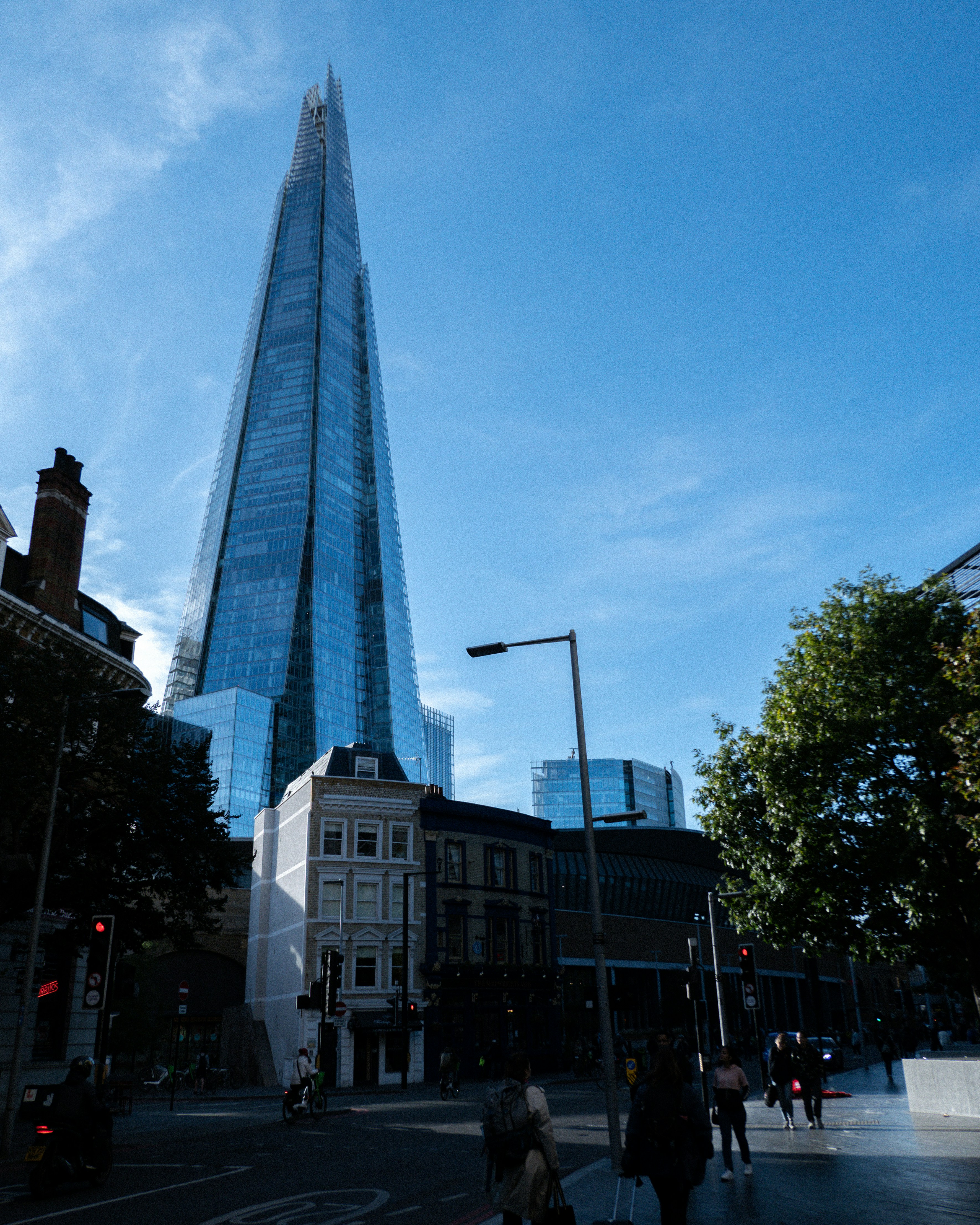 Shining Needle Over Shoreditch: The Shard Touches a Clear Day
