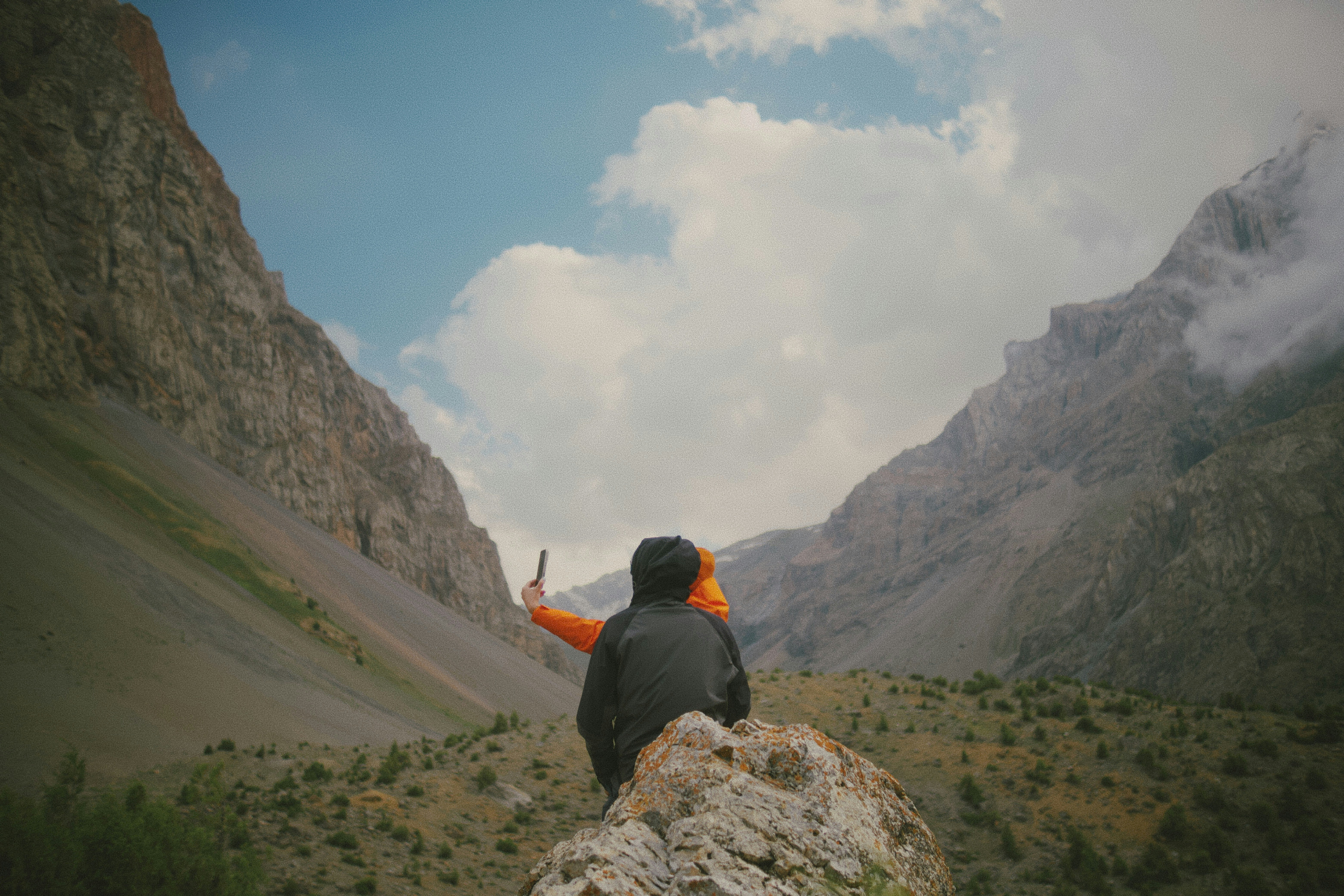 Climber's Gully: A Lone Ascent Toward Wide Skies