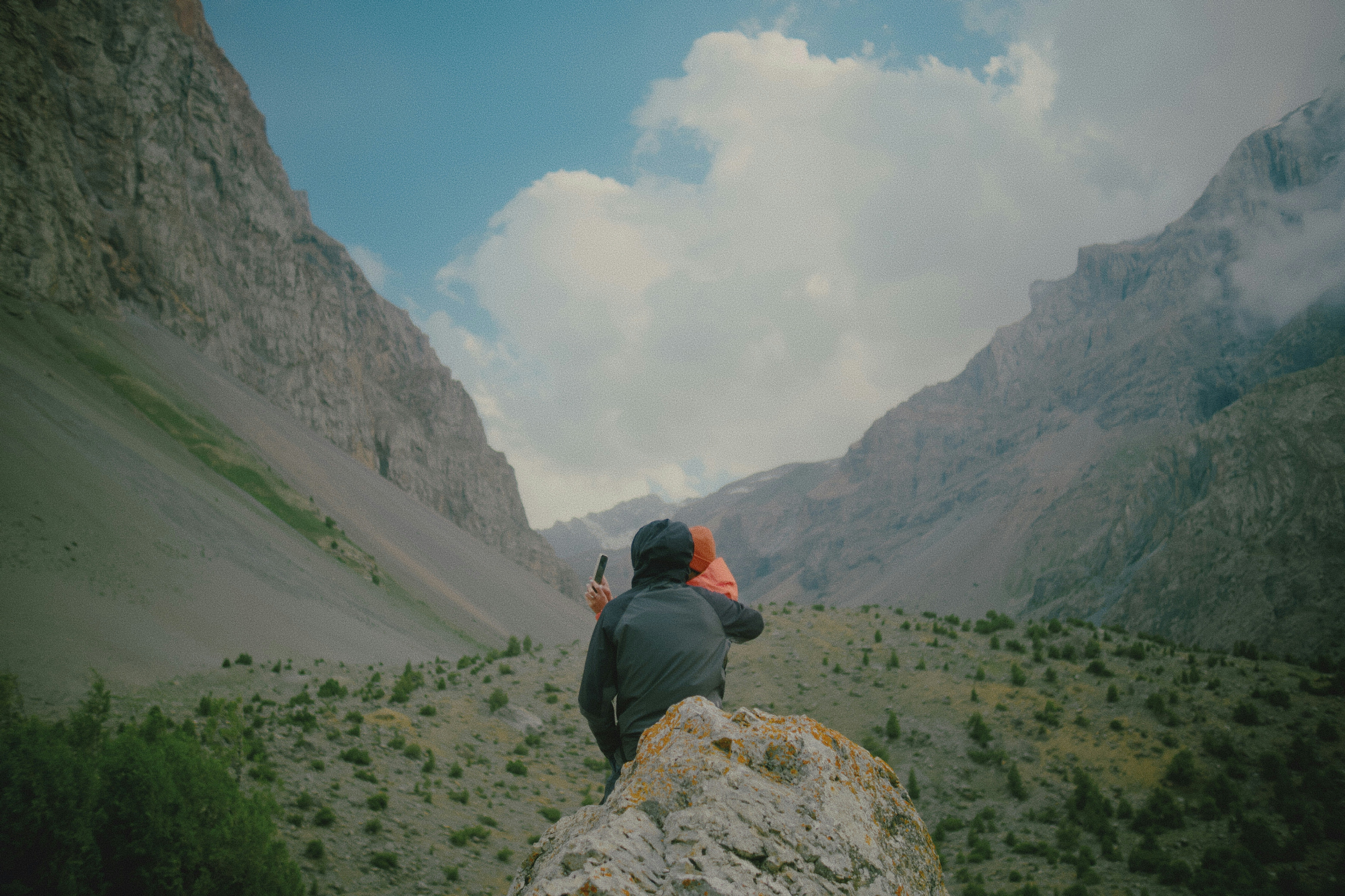 Saddle of Silence: A Hiker Reaches the Ridge
