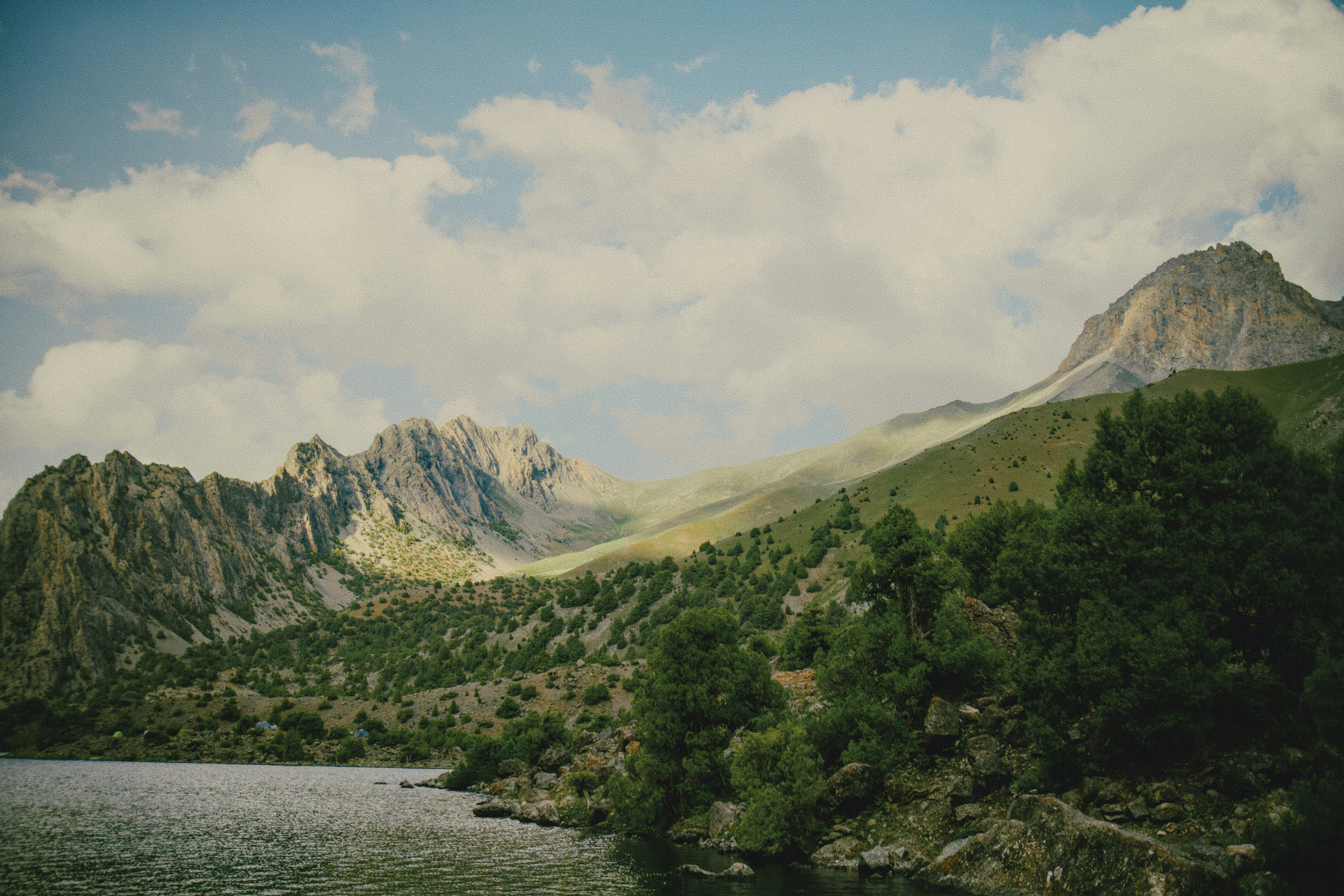 Quiet Highlands at the Edge of the Lake