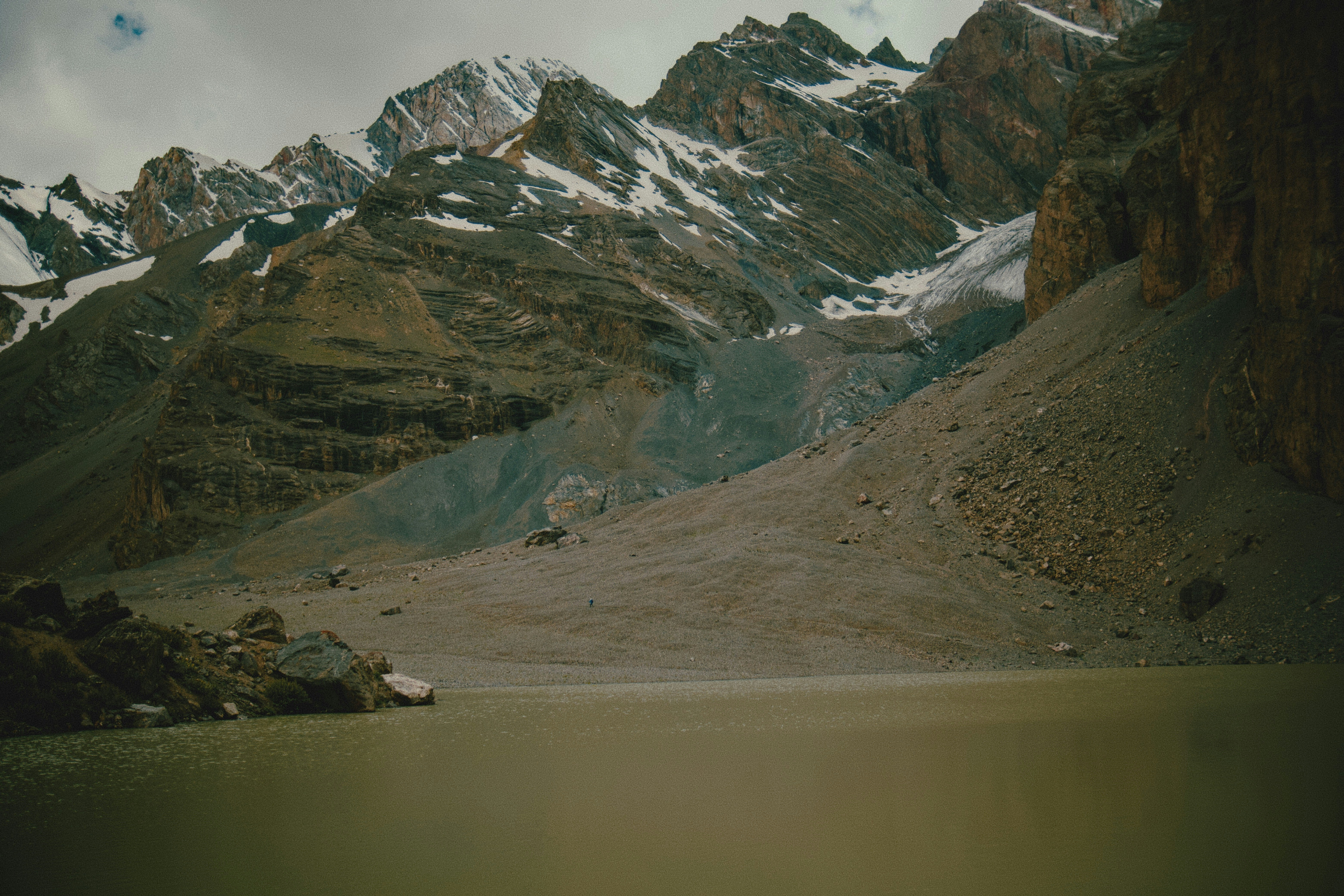 Glacial Amplitude: Echoes of a Mountain Lake