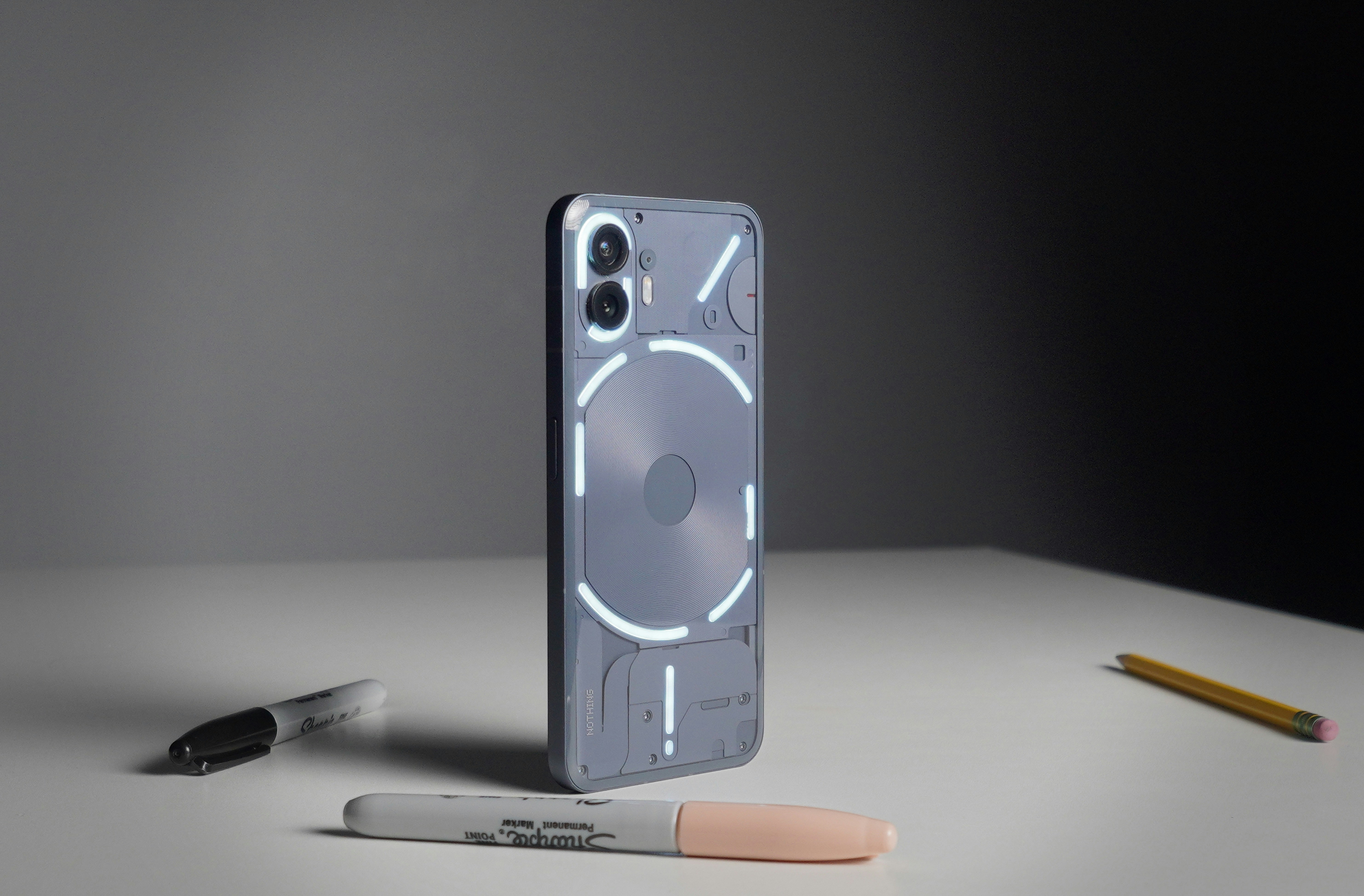 Illuminated Gadget in Minimal Studio