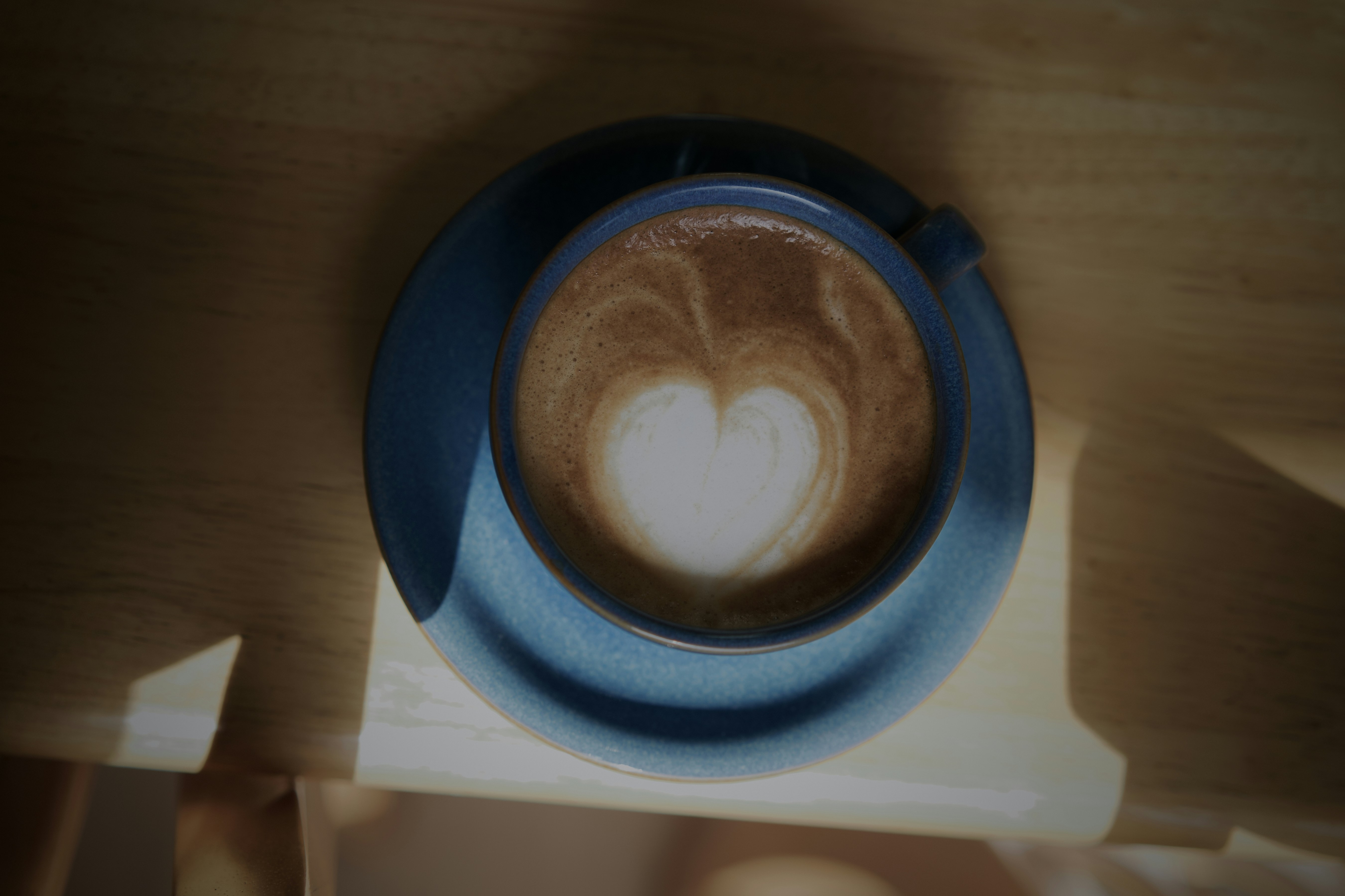 Heart in a Cup: A Rooibos Sketch of Light and Shadow