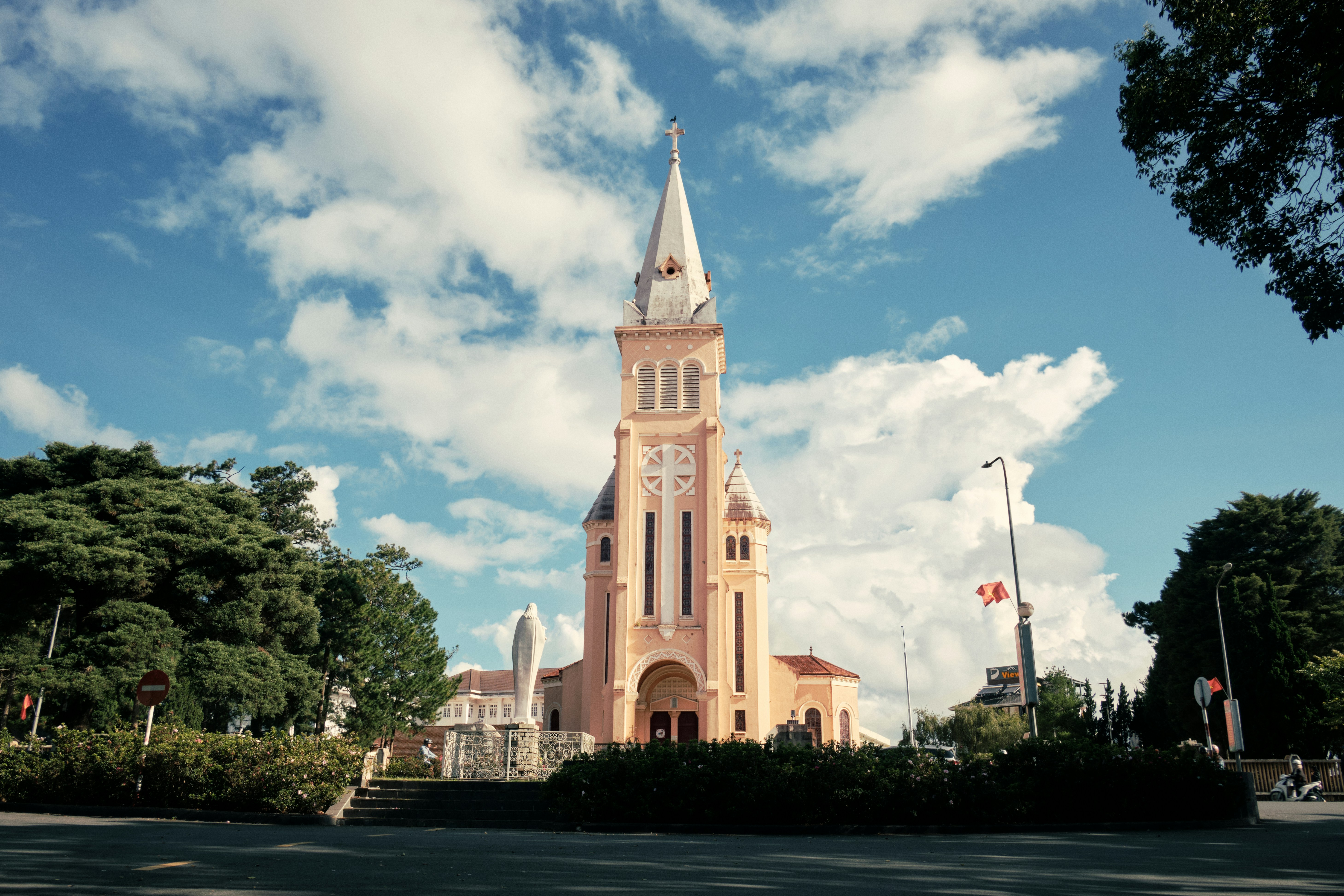 Bell Tower Rising Above the Parkline