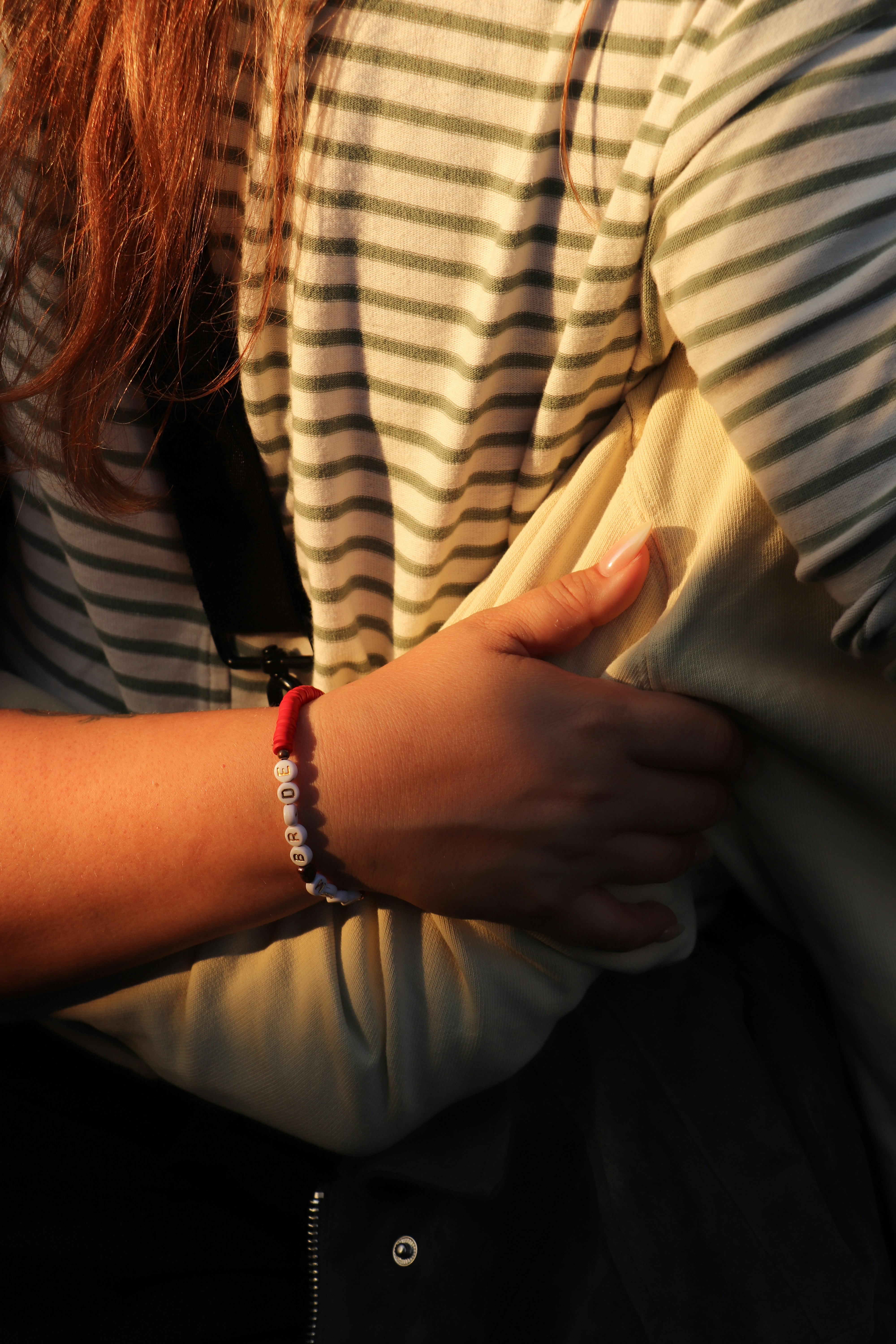 Strapped In: A Portrait of Warm Stripes and a Handful of Bracelets