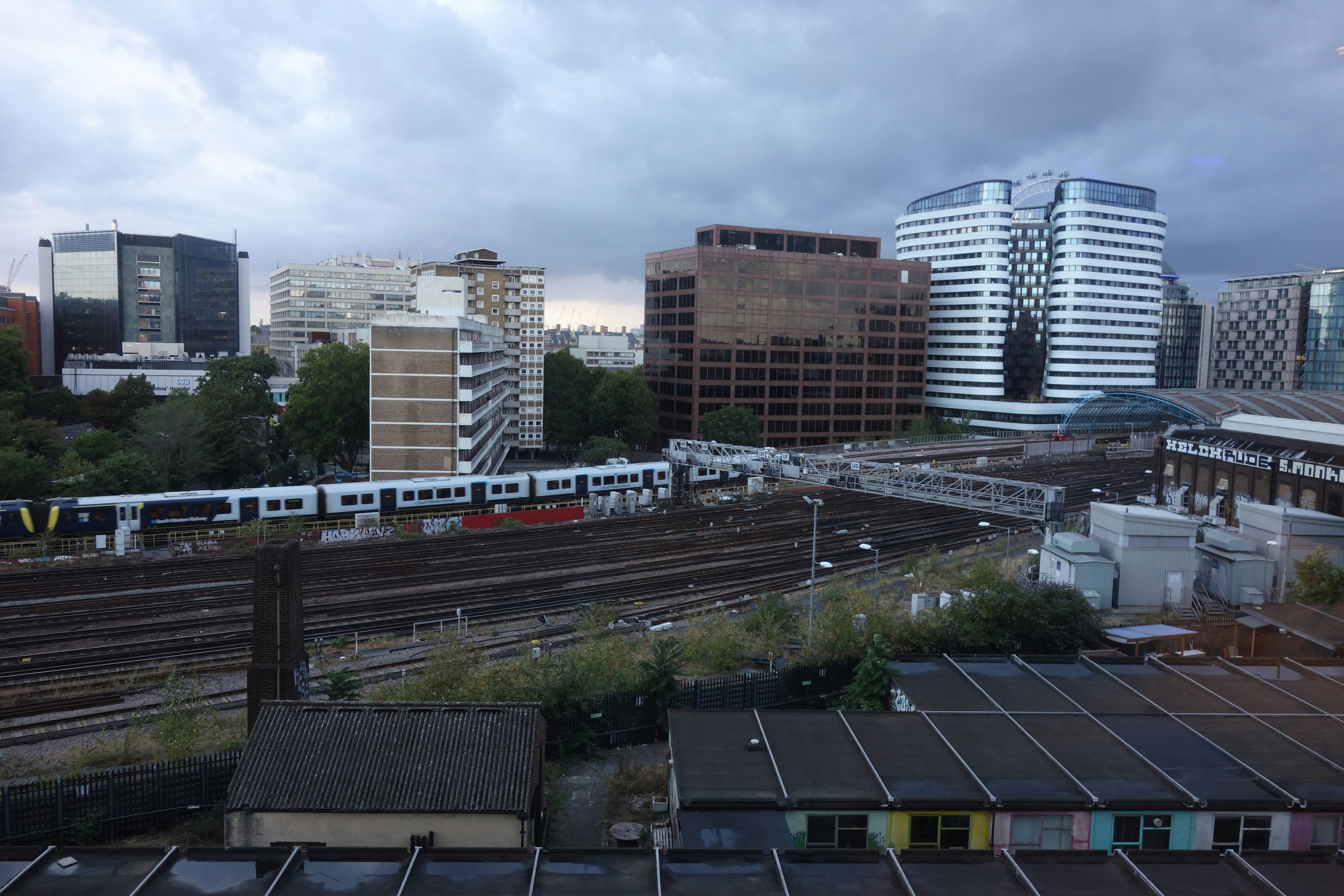 City Grid Blues: Rails, Ridges, and Rooftops