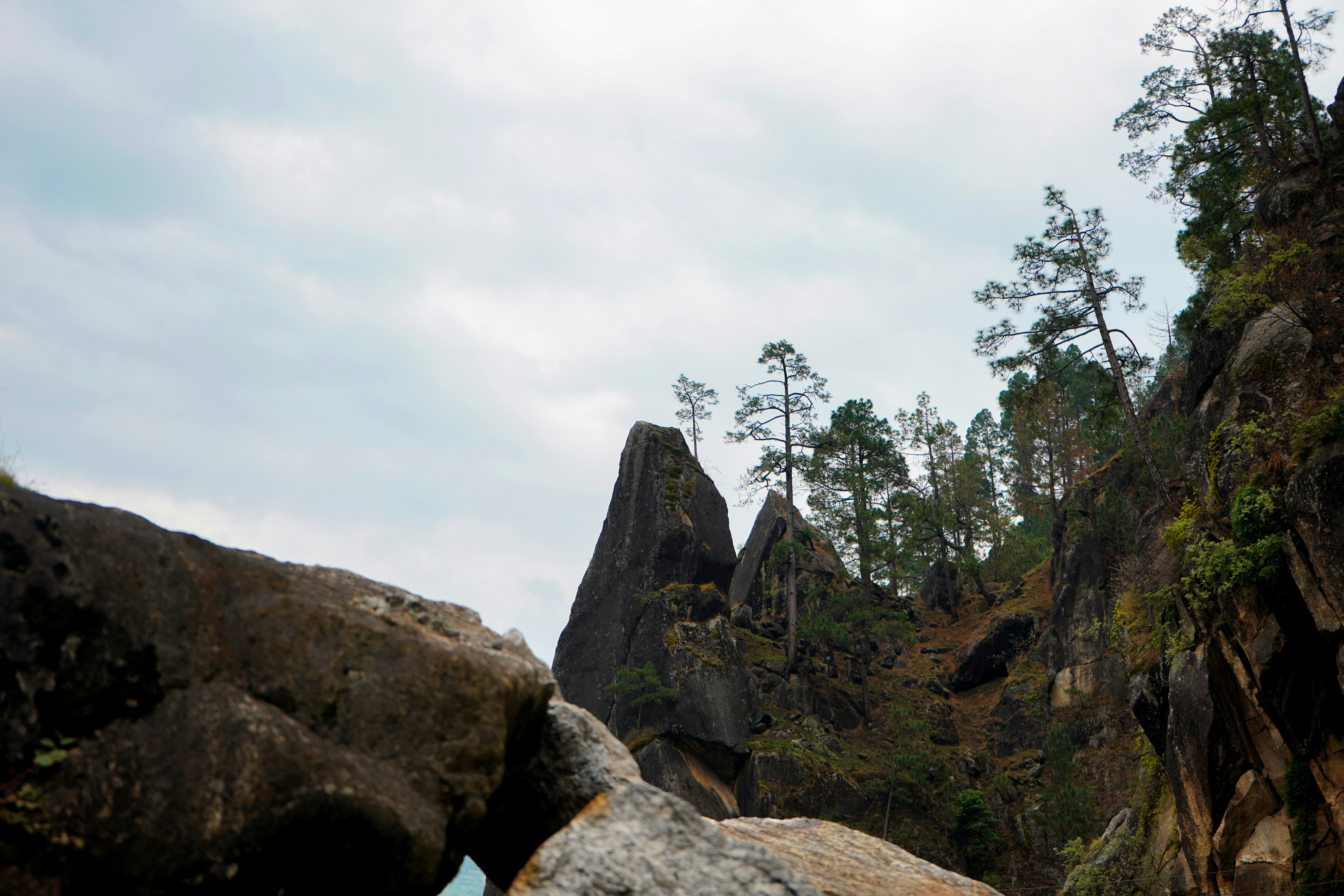 Twin Peaks of Stone and Sky