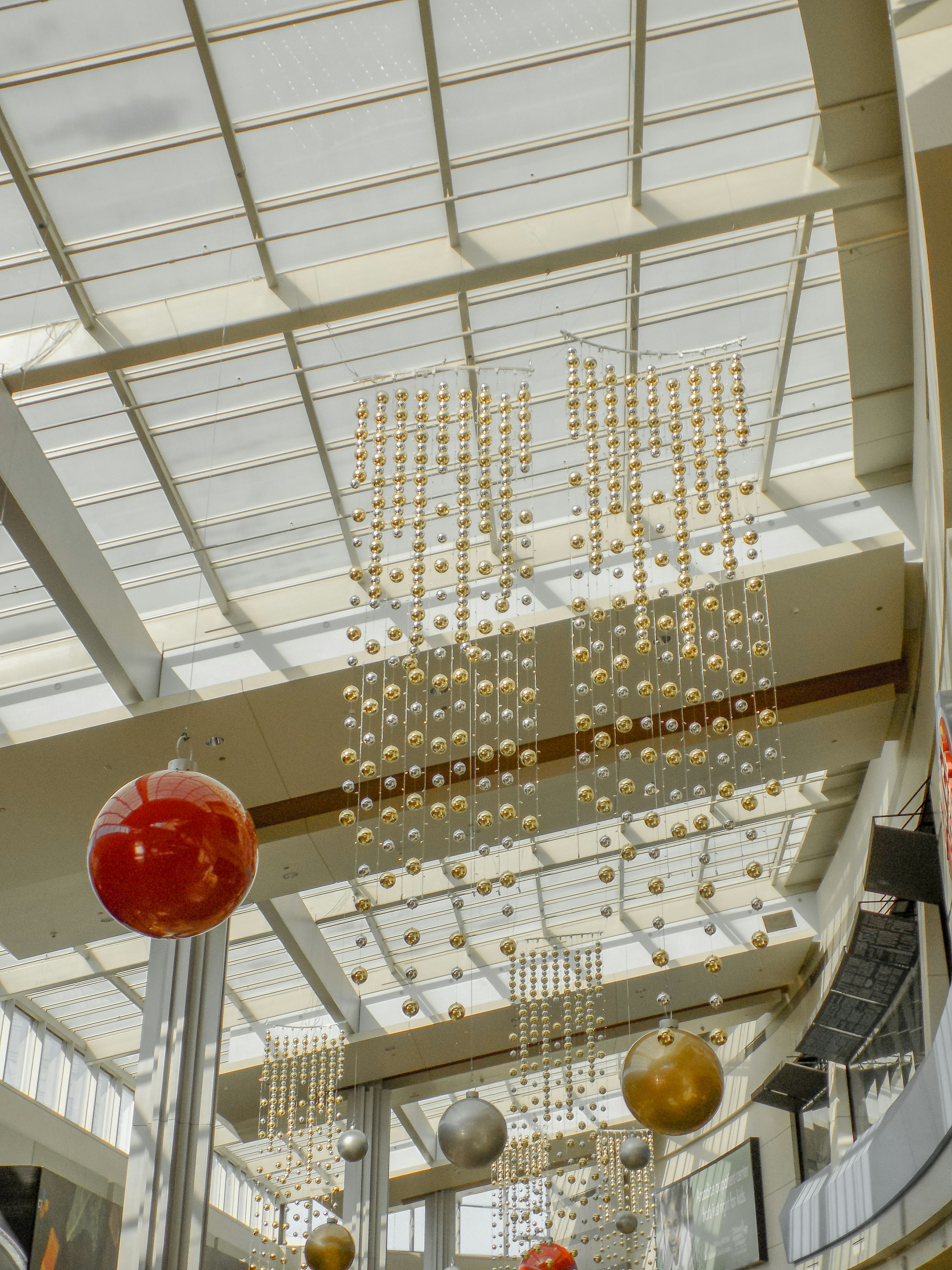 Hall of Orbs: Aerial Lightness Under Glass