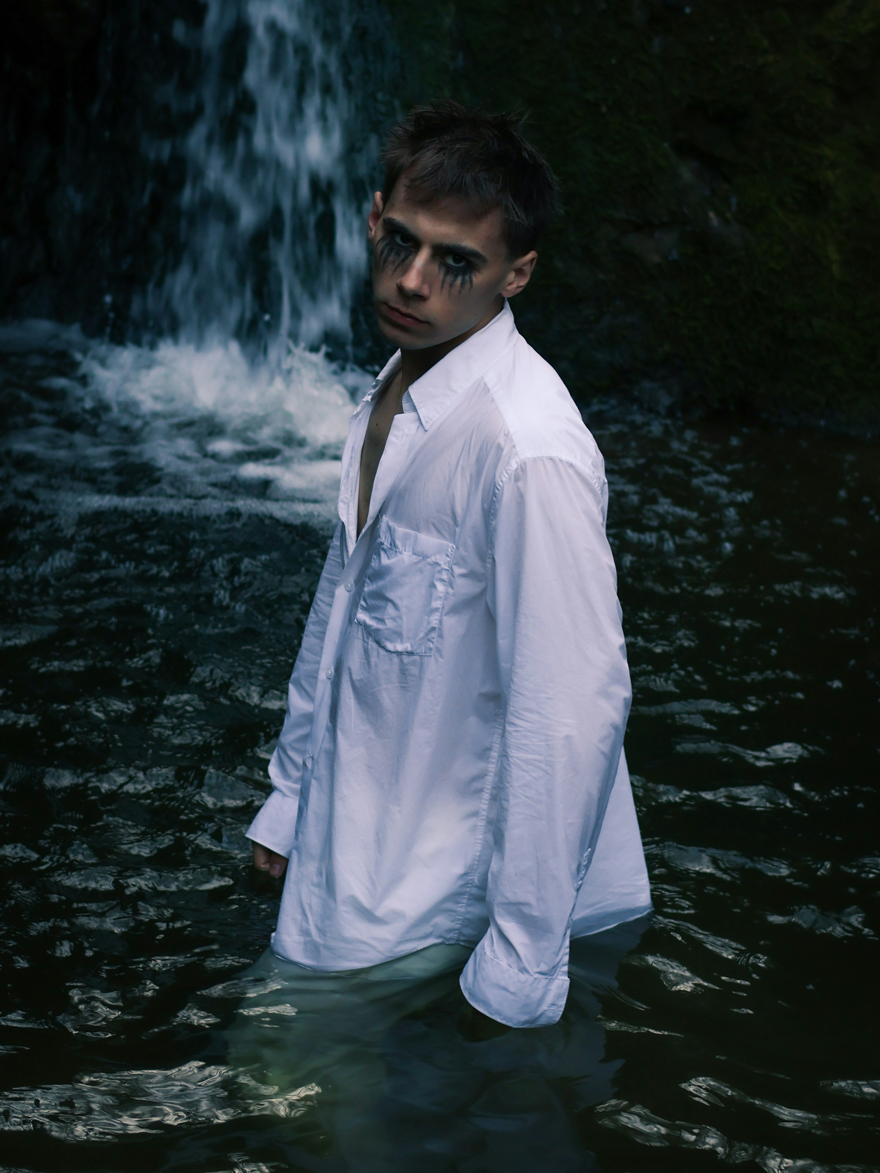 Silent Gaze by the Cascade
