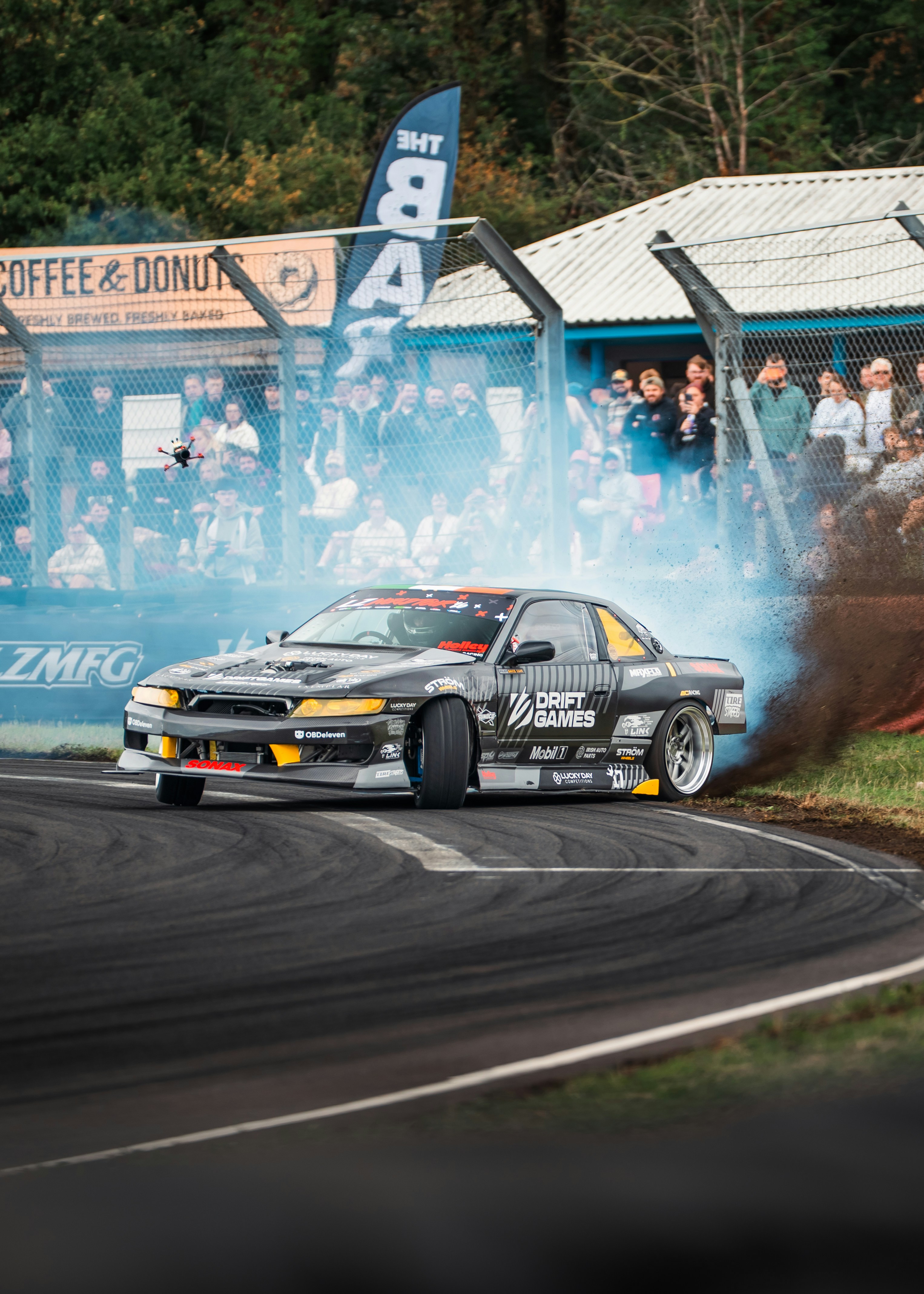Drift Duel at the Burnout Corner