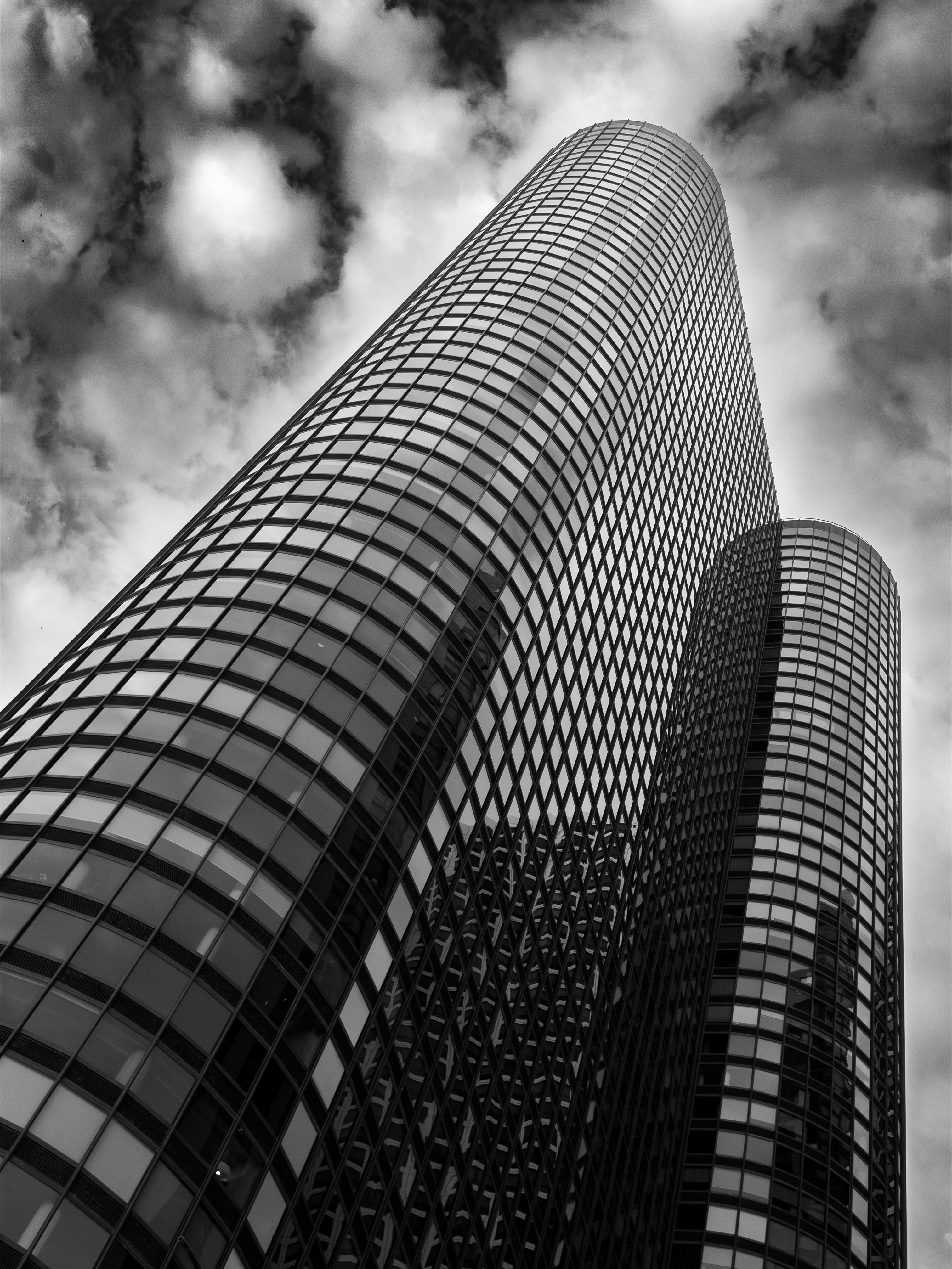 Monolithic Glass Giants Reaching Toward the Sky