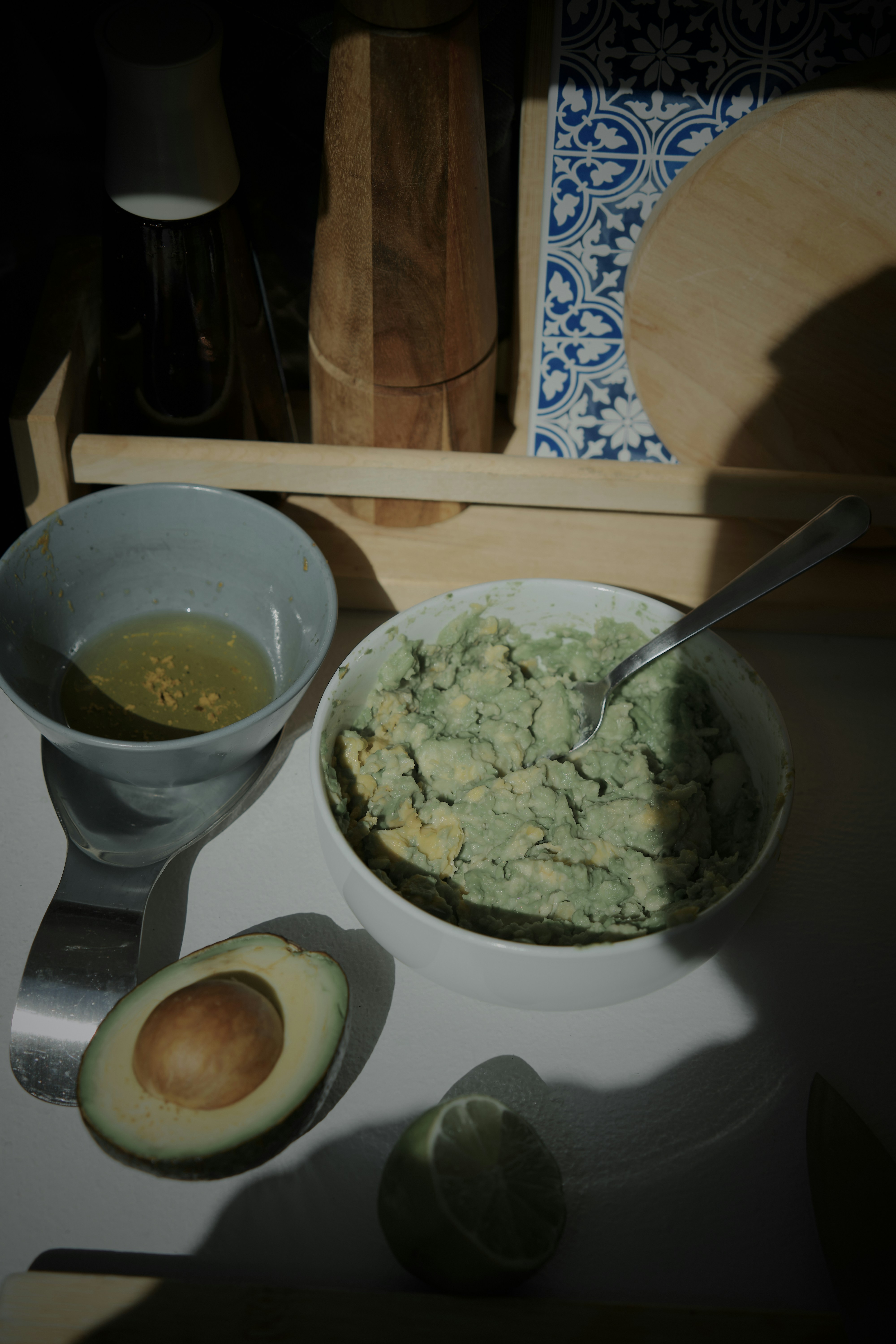 Savory Delights in Soft Kitchen Light