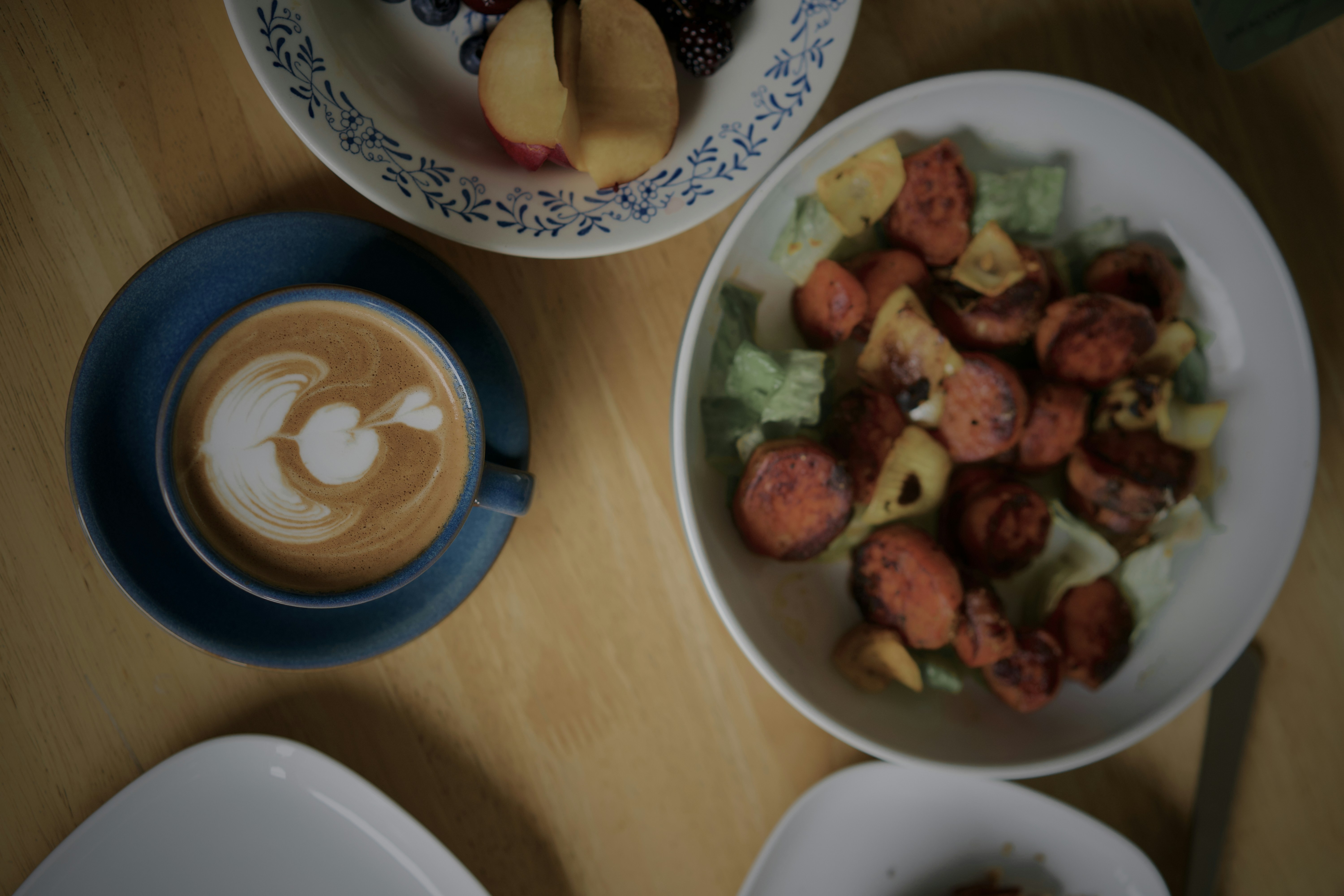 Sweet Rituals and a Latte: A Quiet Tabletop Moment
