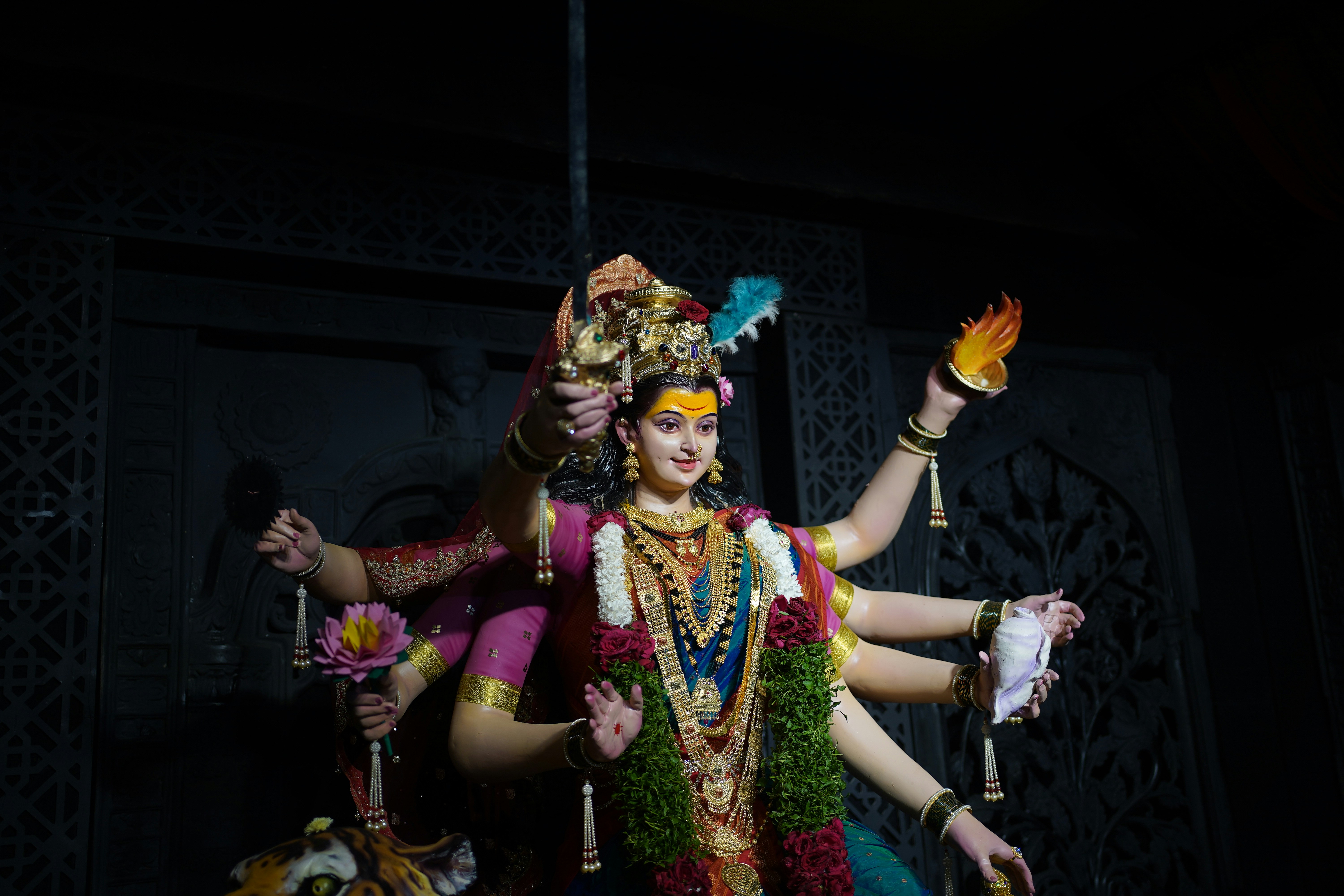 Divine Multitude: A Shifting Parade of Deity and Ornaments