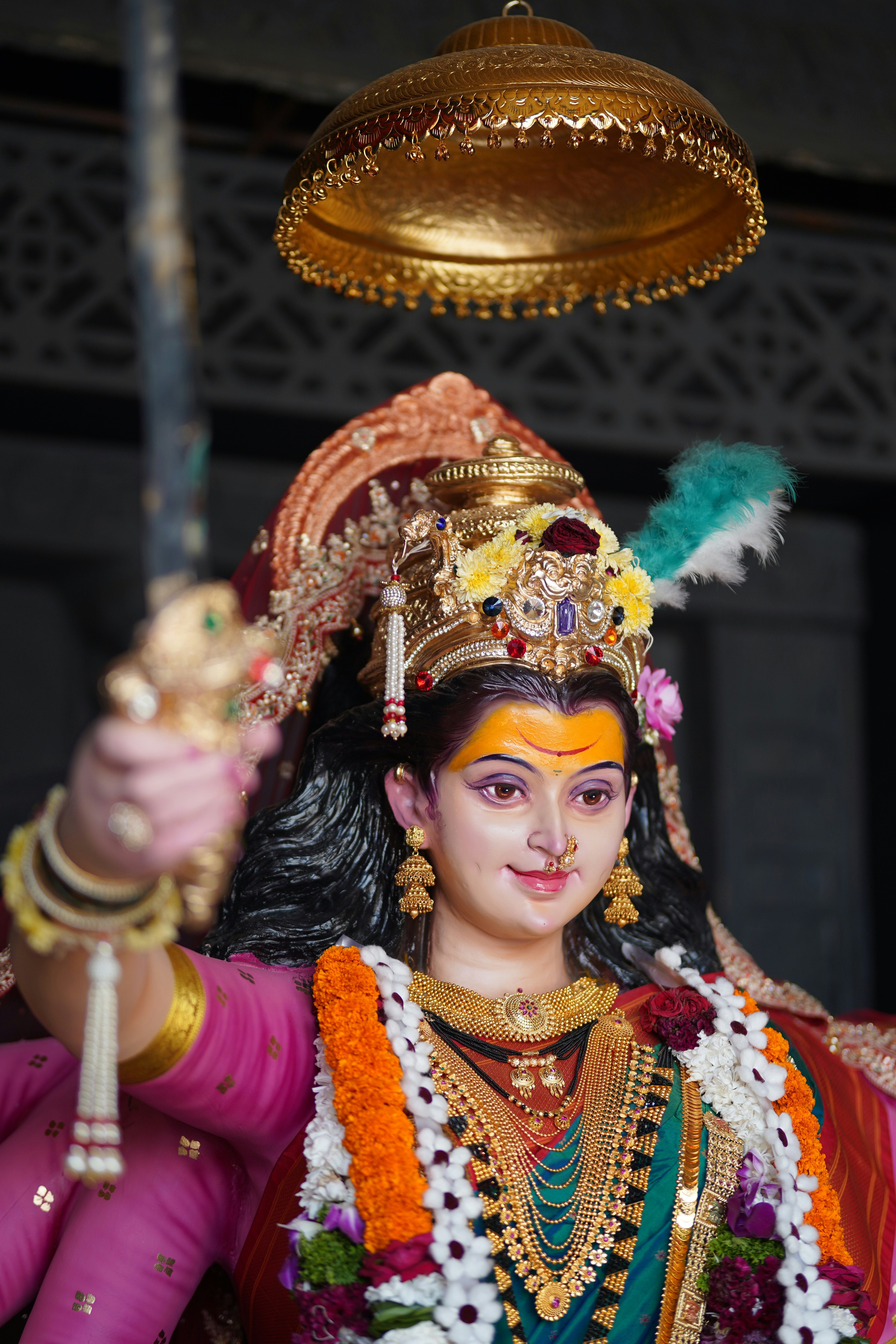 Divine Parade: The Ornamented Portrait of a Hindu Deity