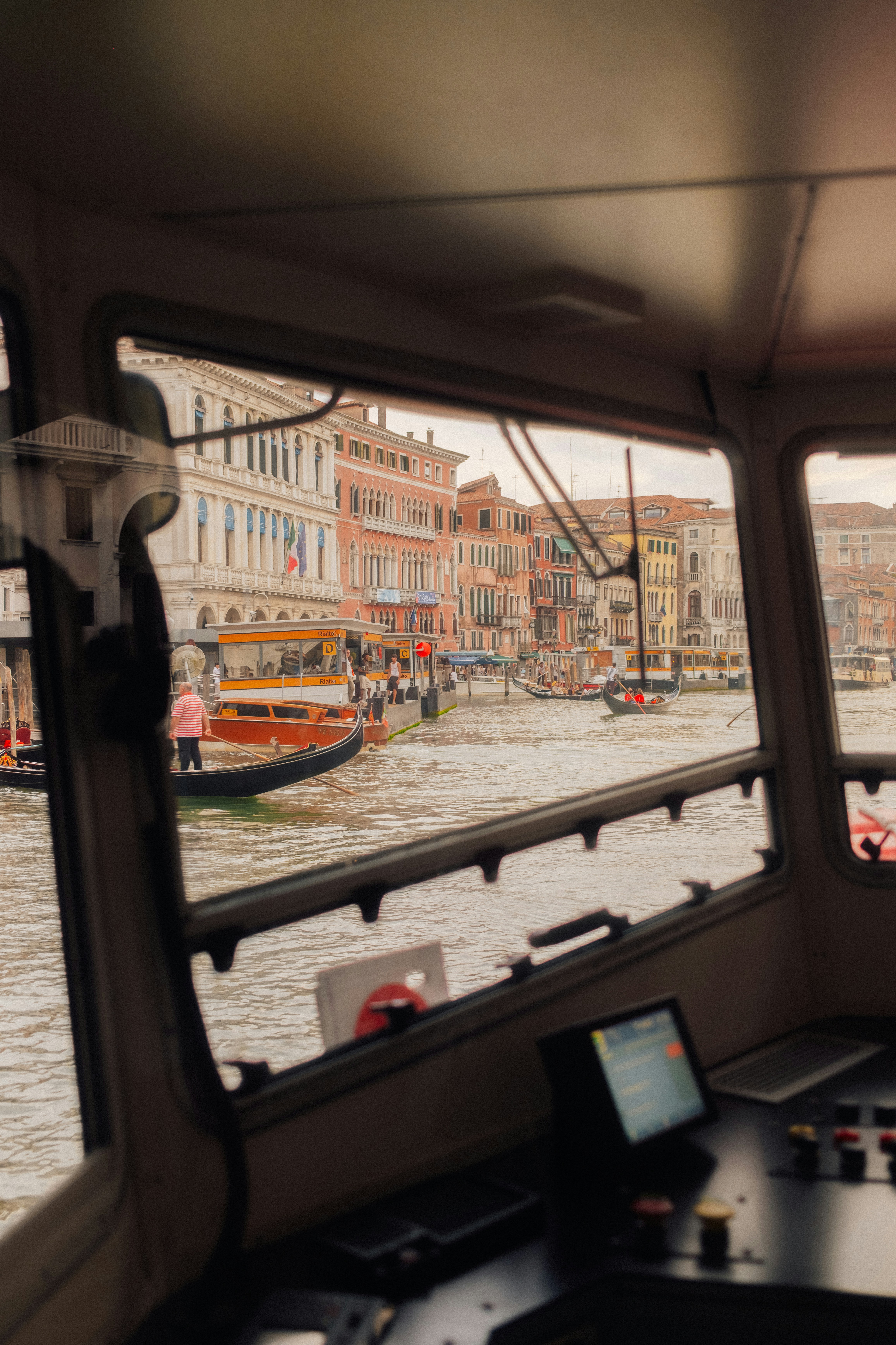 Canal View from the Vessel: A Venice Window into the Waterfront